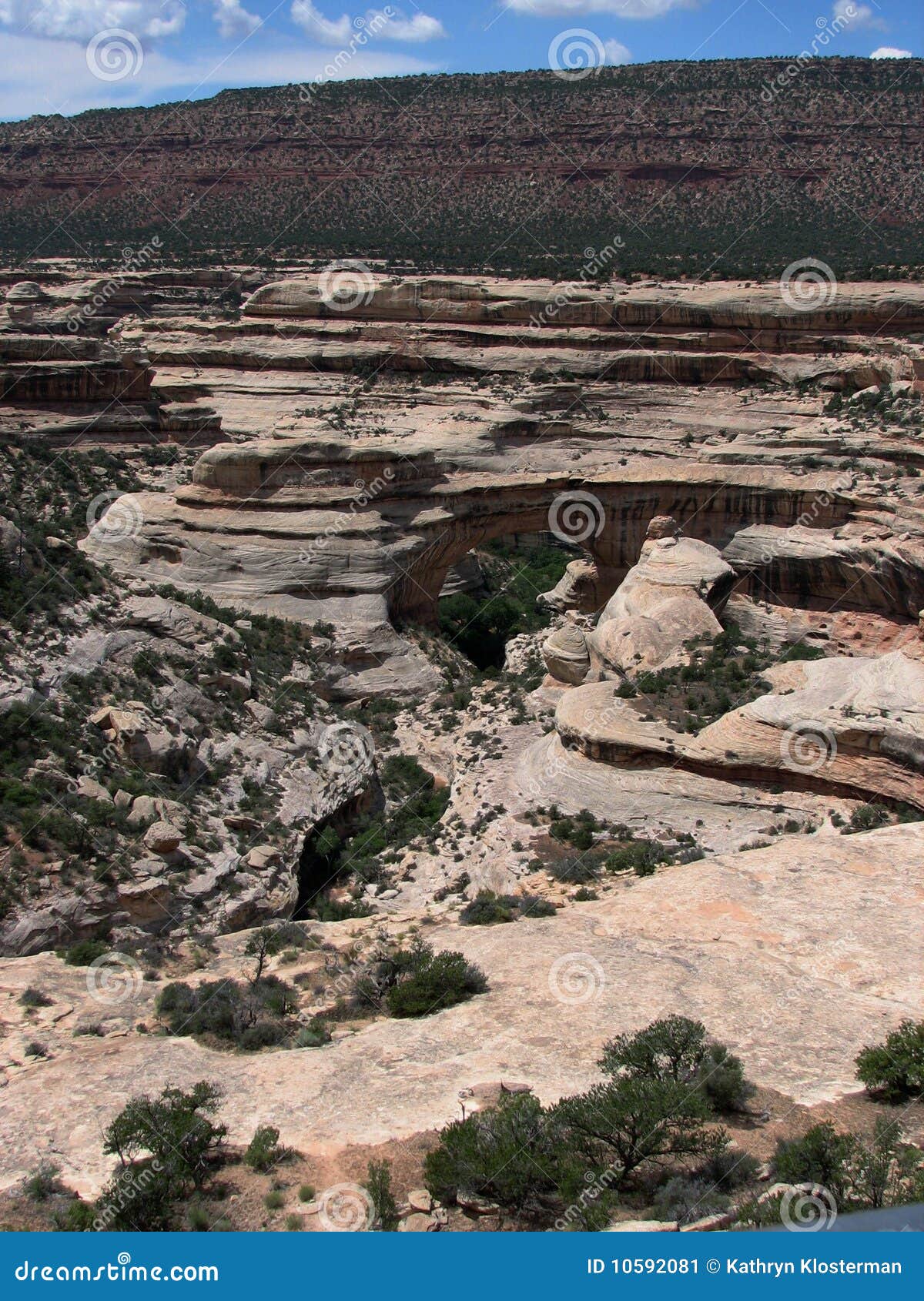 Natural Bridge Monument Utah Stock Image - Image of bridge, arid: 10592081