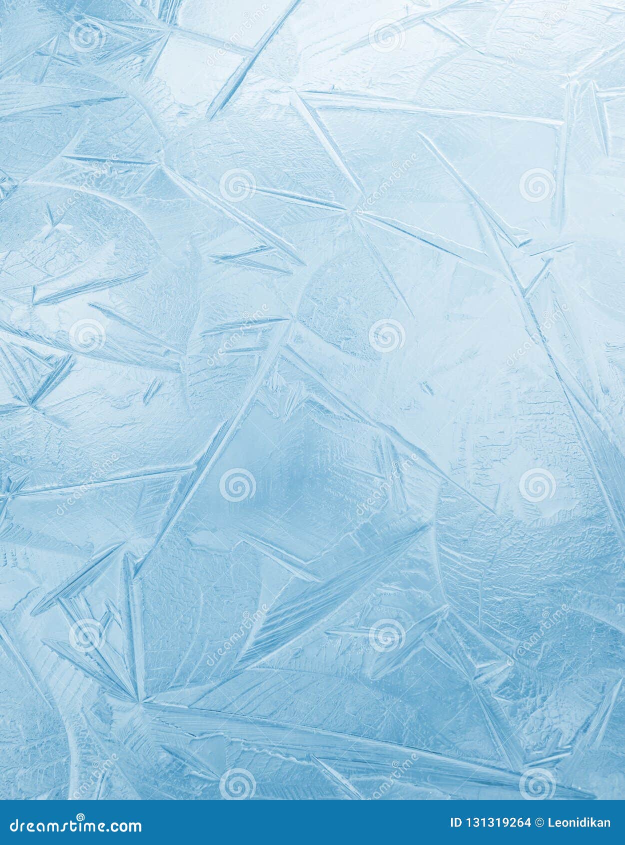 Ice on the Surface of the Water Stock Photo - Image of cool, aqua ...