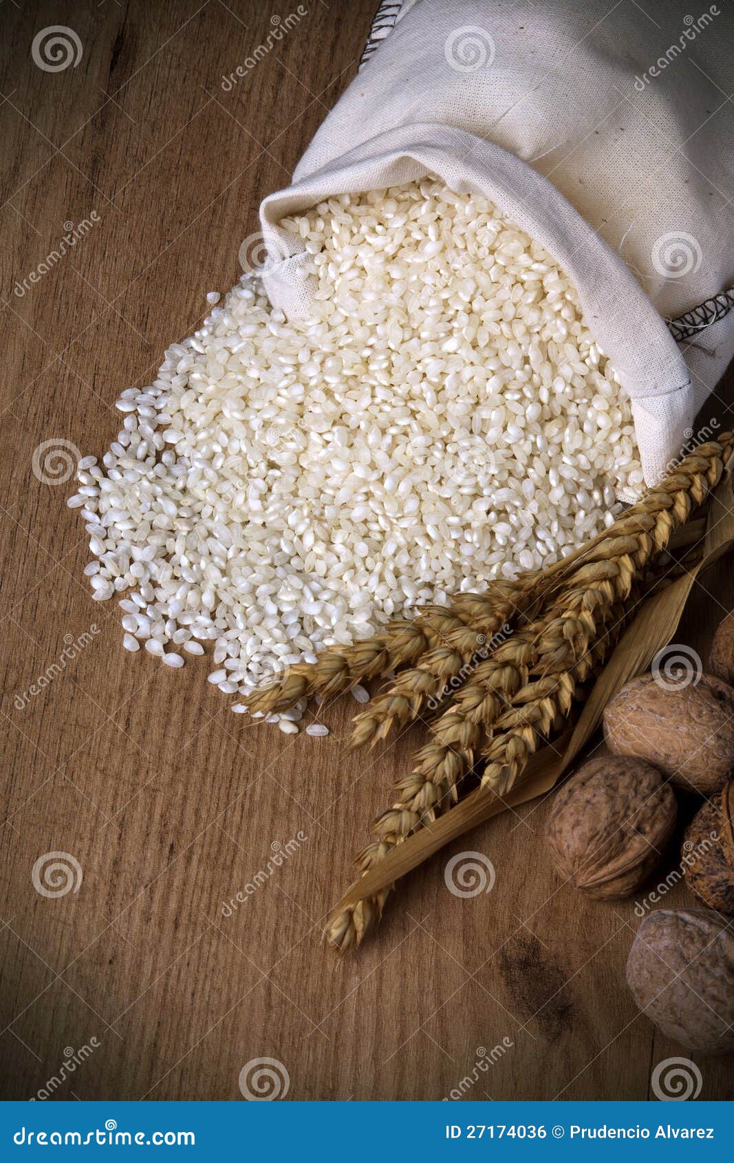 Natural brown rice stock photo. Image of duty, china - 27174036