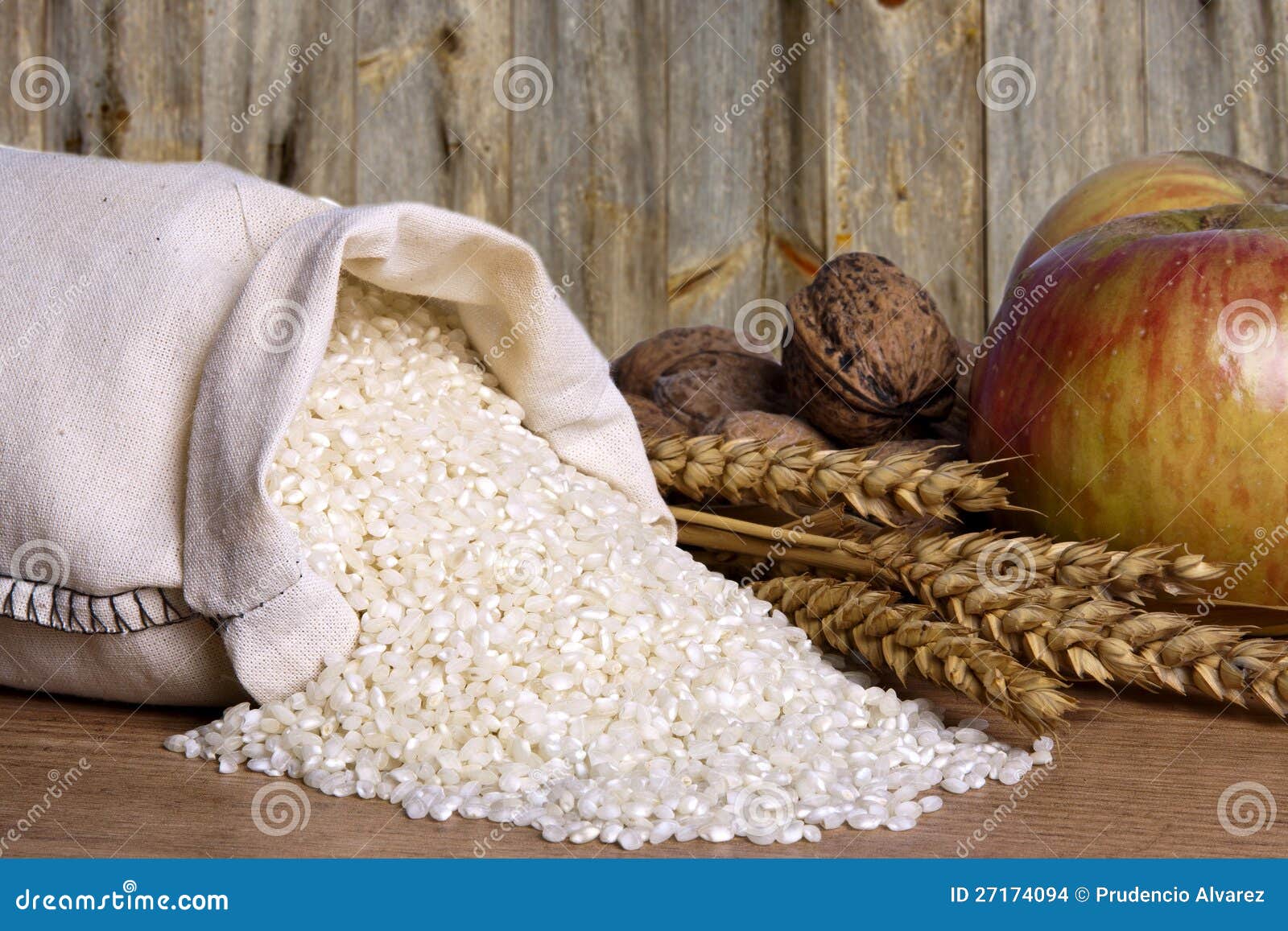 Natural brown rice stock photo. Image of healthy, ingredients - 27174094