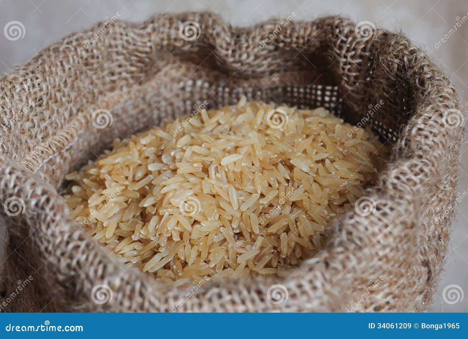 Natural brown rice stock image. Image of crop, dieting - 34061209