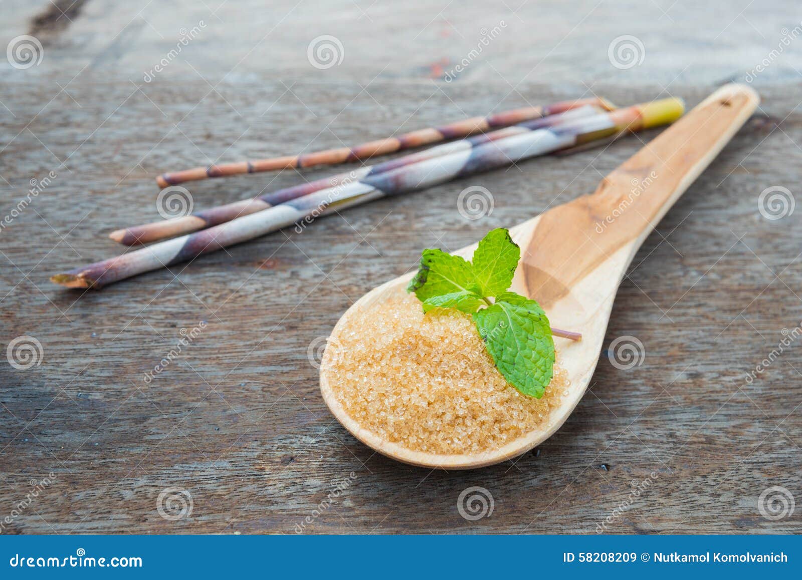 Natural brown sugar stock image. Image of cooking, ingredient - 58208209