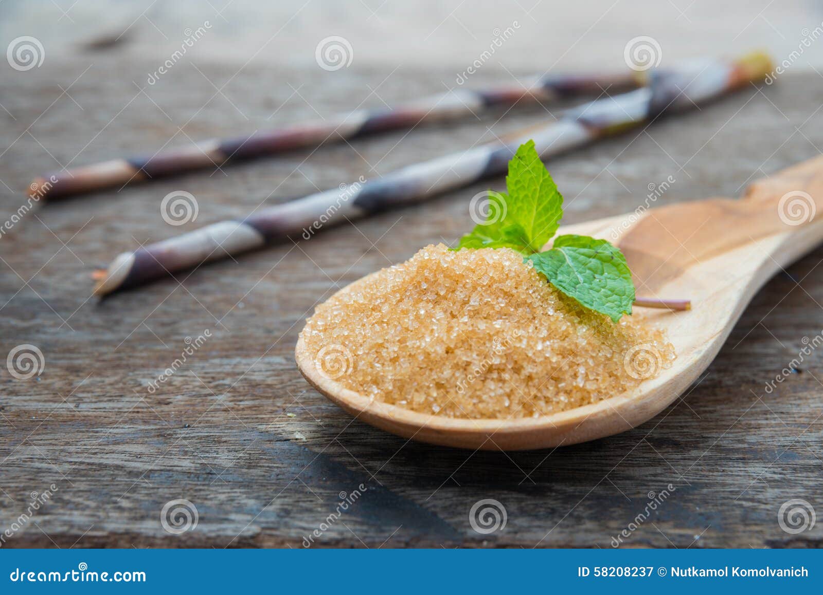 Natural brown sugar stock image. Image of crystallized - 58208237