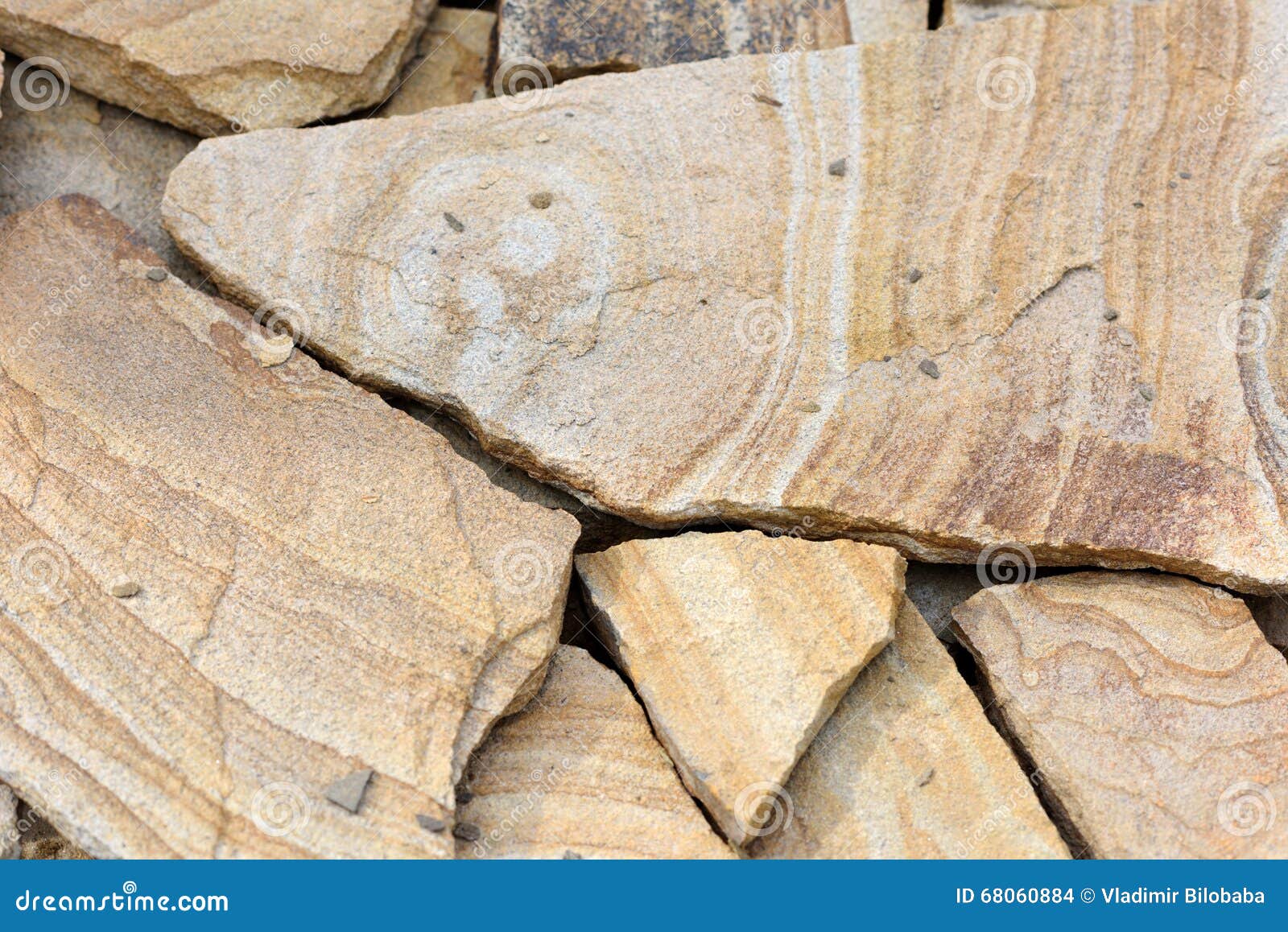 Natural Building Stone Cladding Stock Photo - Image of marble, rounded ...