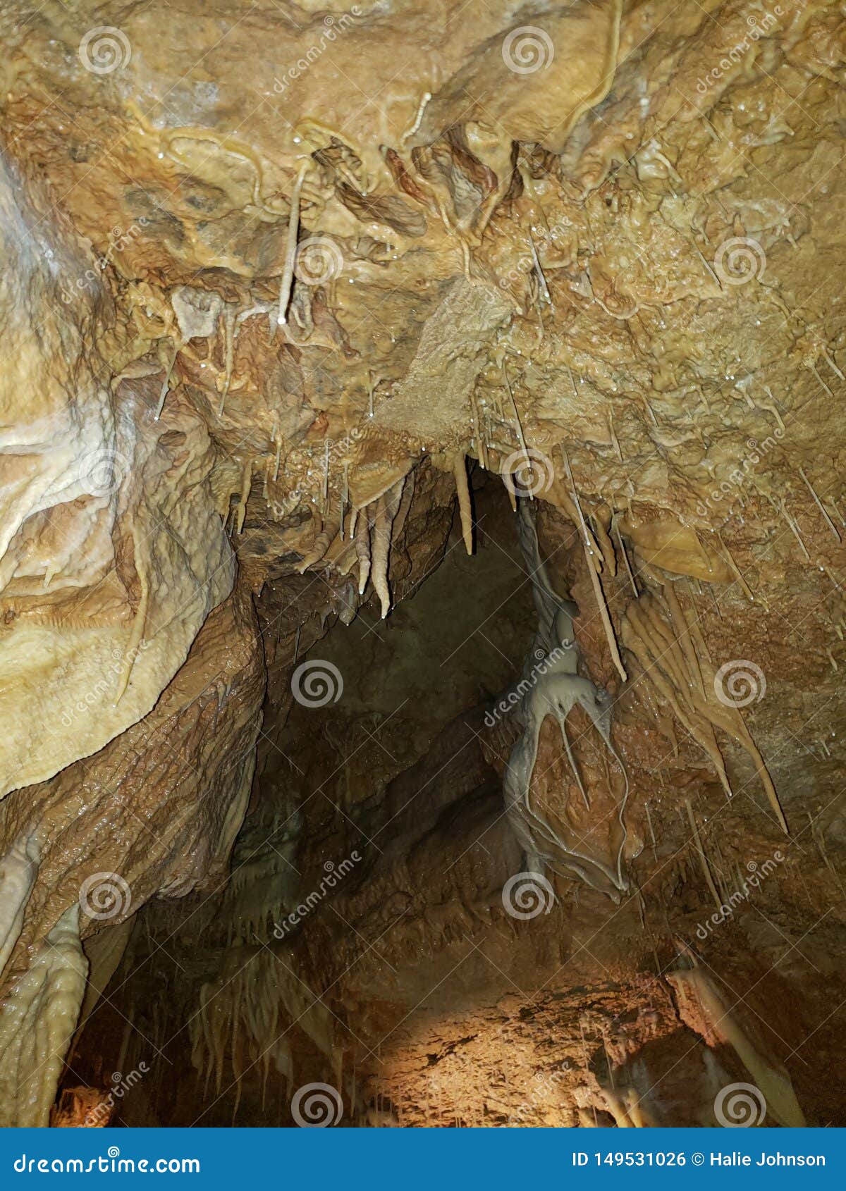 Natural caverns stock photo. Image of cave, adventure - 149531026