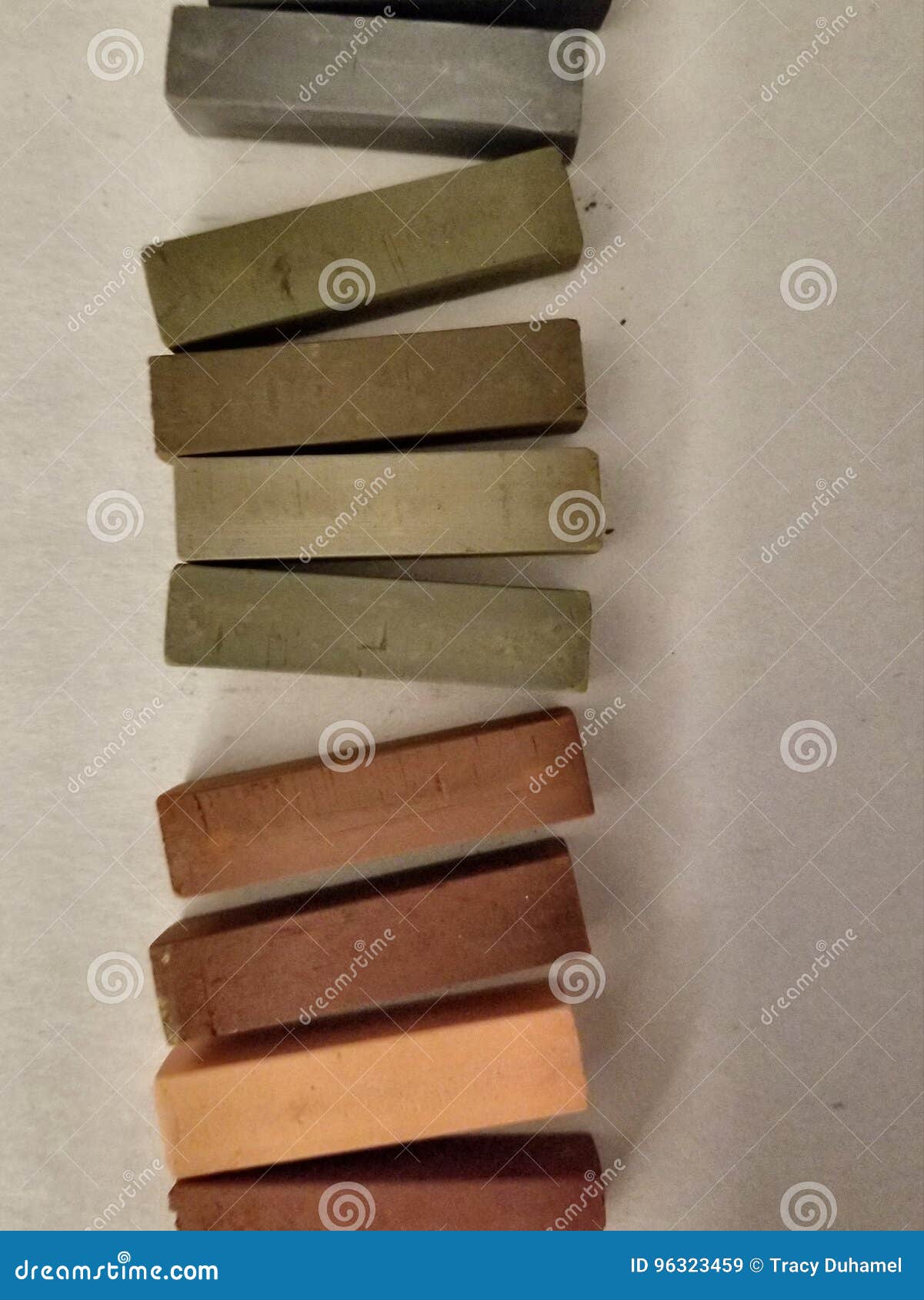 Natural chalk pastels stock image. Image of natural, white - 96323459
