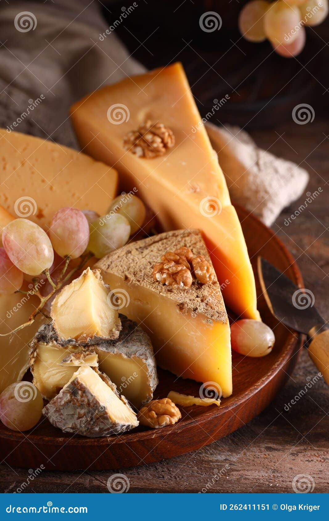 Natural cheese delicacy stock image. Image of traditional - 262411151