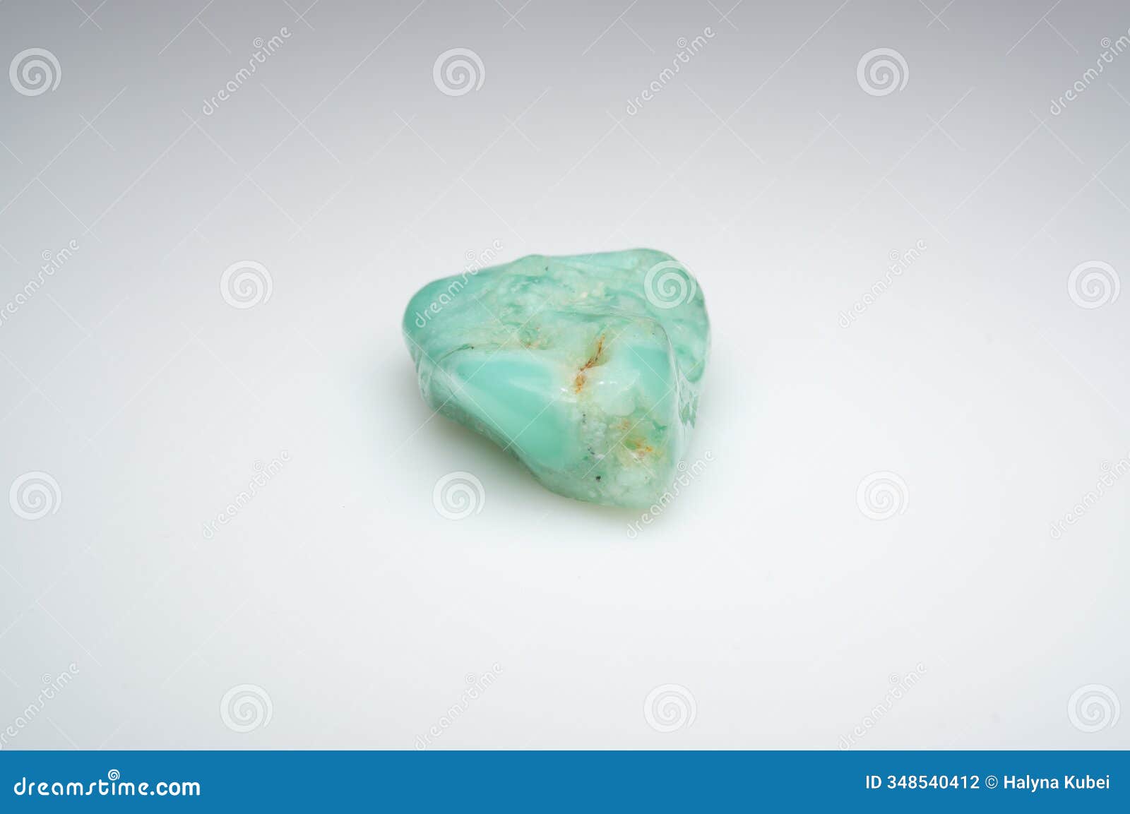 Natural Chrysoprase Gemstone with Smooth Surface and Vibrant Green ...