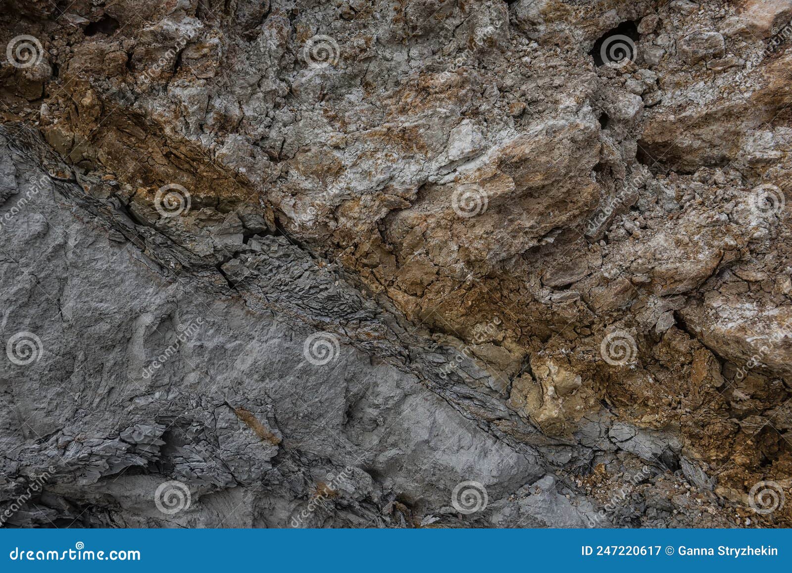 Natural Clay Background Texture. Stock Image - Image of brown, mineral ...