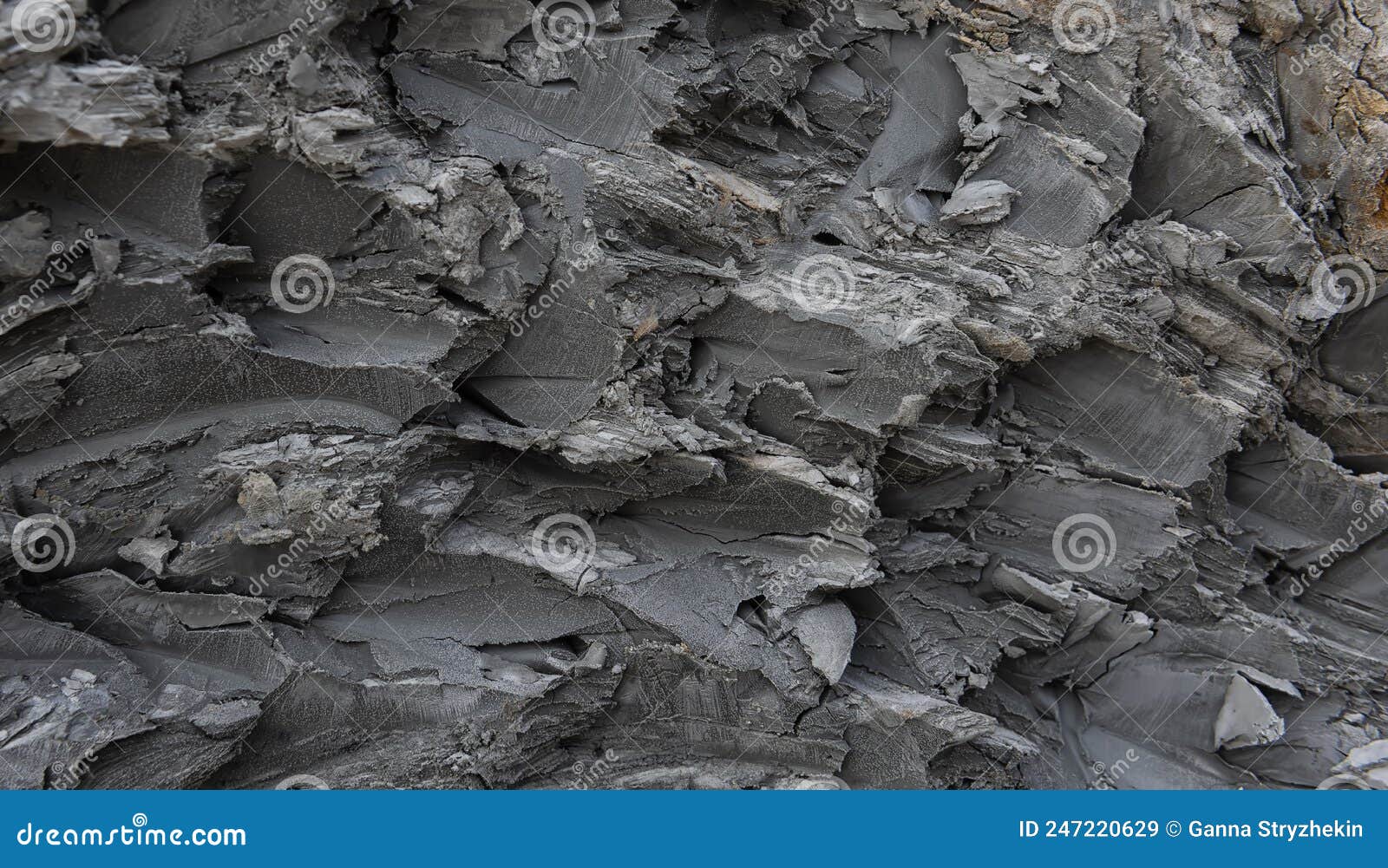 Natural Clay Background Texture. Stock Image - Image of tree, cliff ...