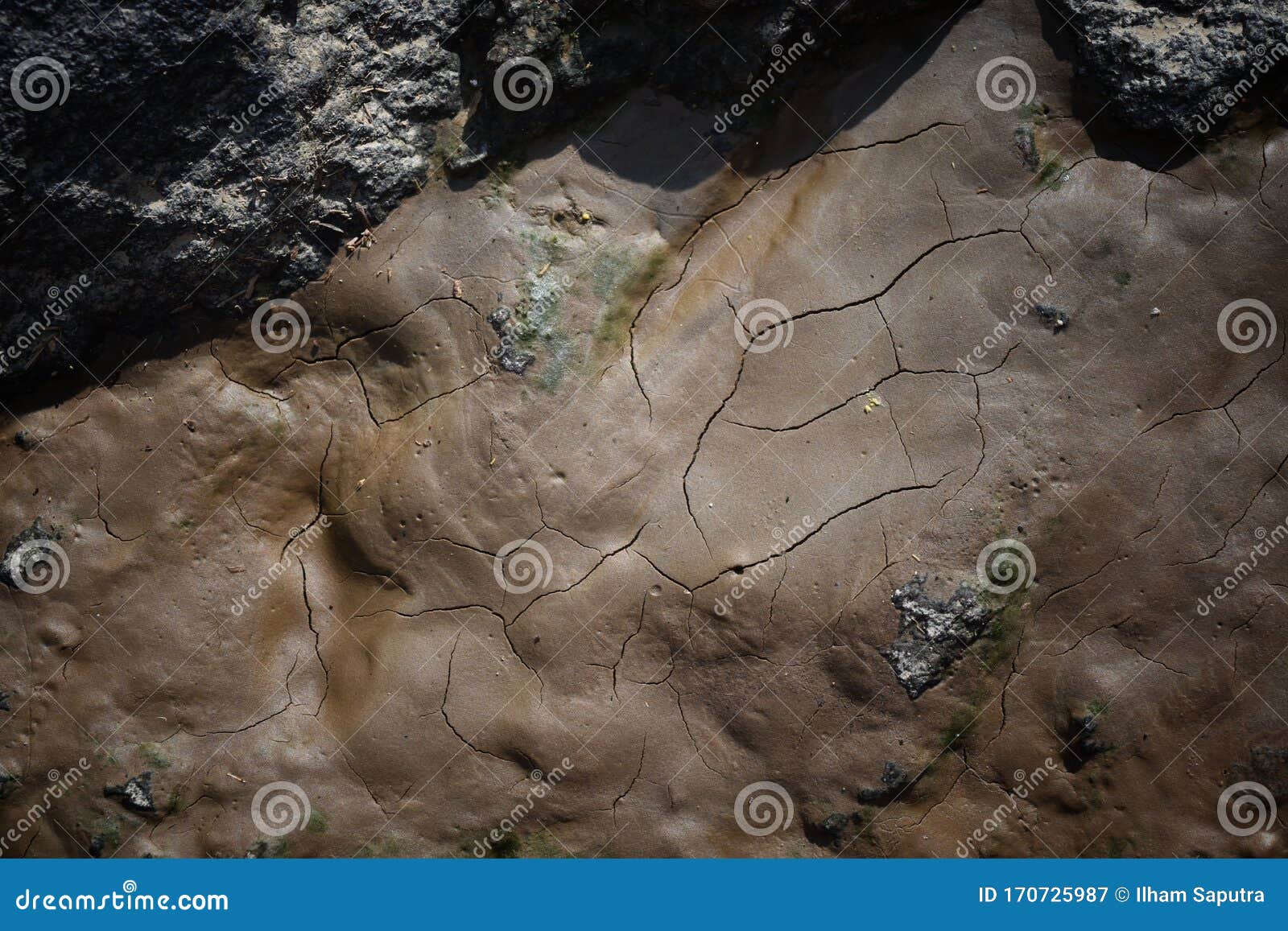 Natural Clay Texture Background. Mud Clay Texture Stock Image - Image ...