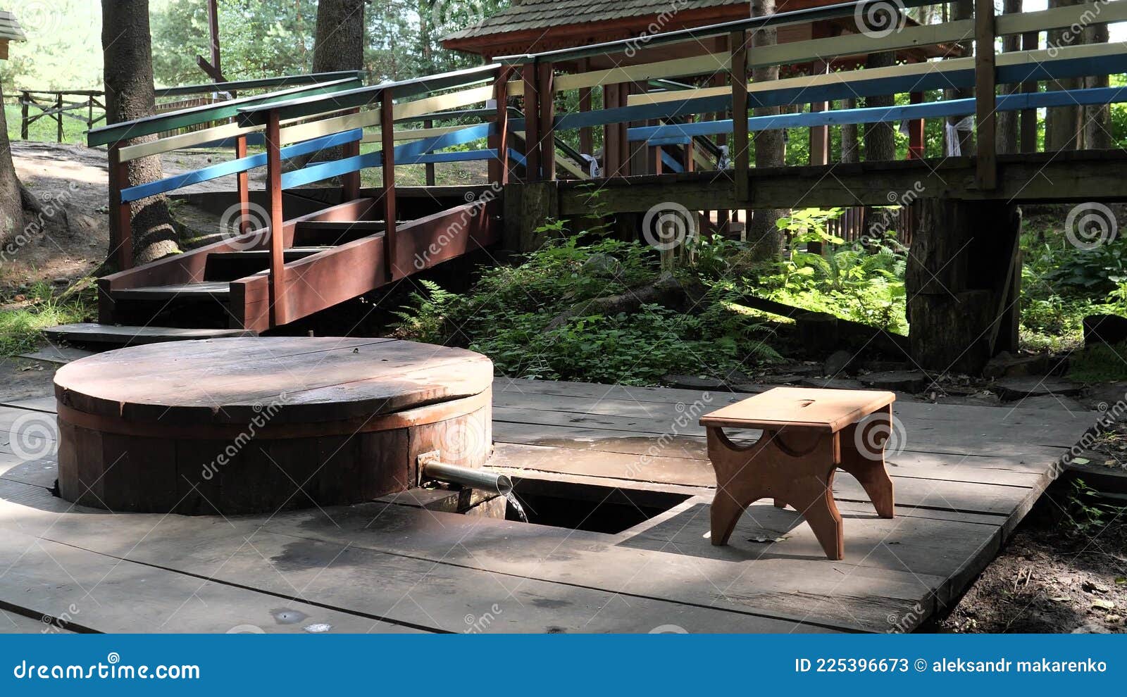 Natural Clean Water Flows from the Source of the Spring Stock Video ...