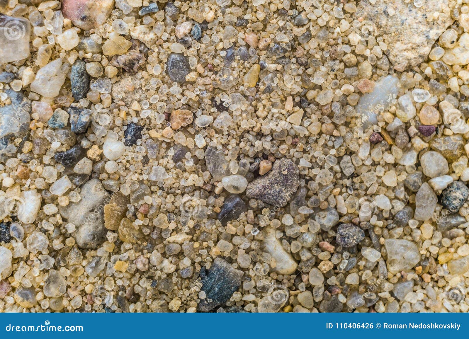 Natural Coarse Sand. Surface Grains of Sand. Stock Photo - Image of ...