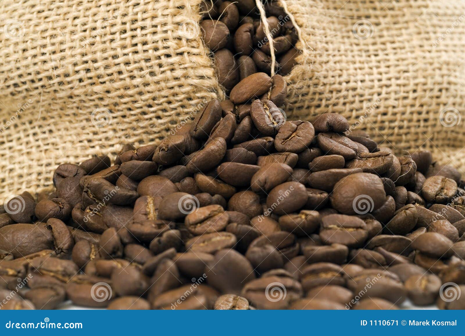 Natural coffee stock image. Image of grind, burned, drink - 1110671