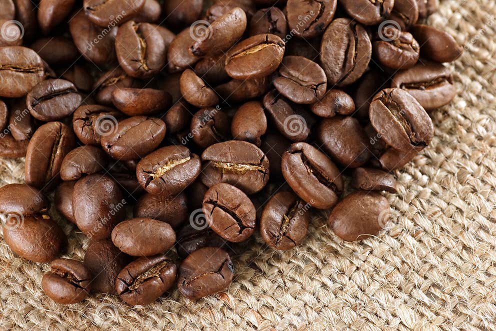 Natural coffee stock image. Image of fabric, kitchen, tarpaulin - 1692903