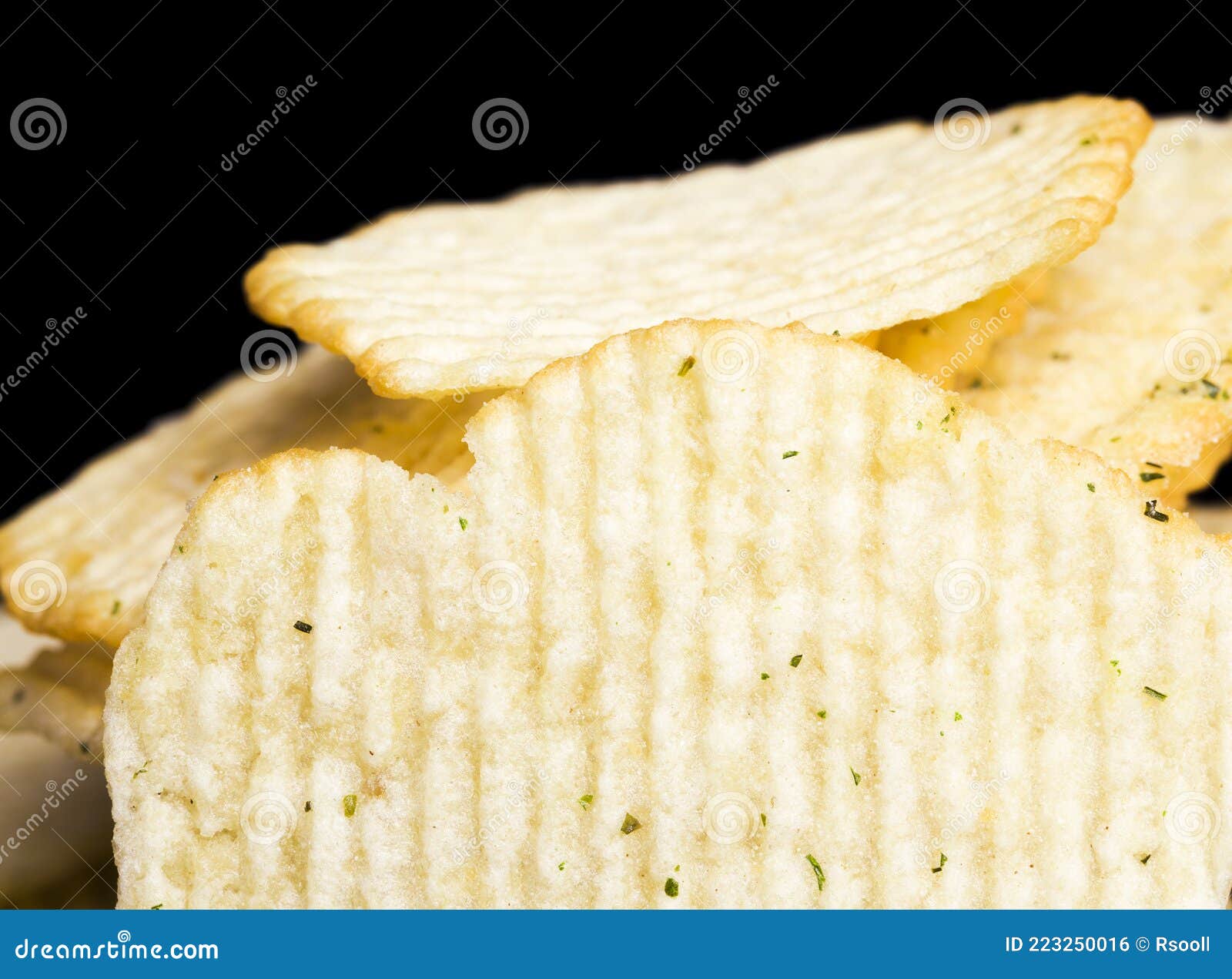 Natural chips stock photo. Image of time, potato, chip - 223250016