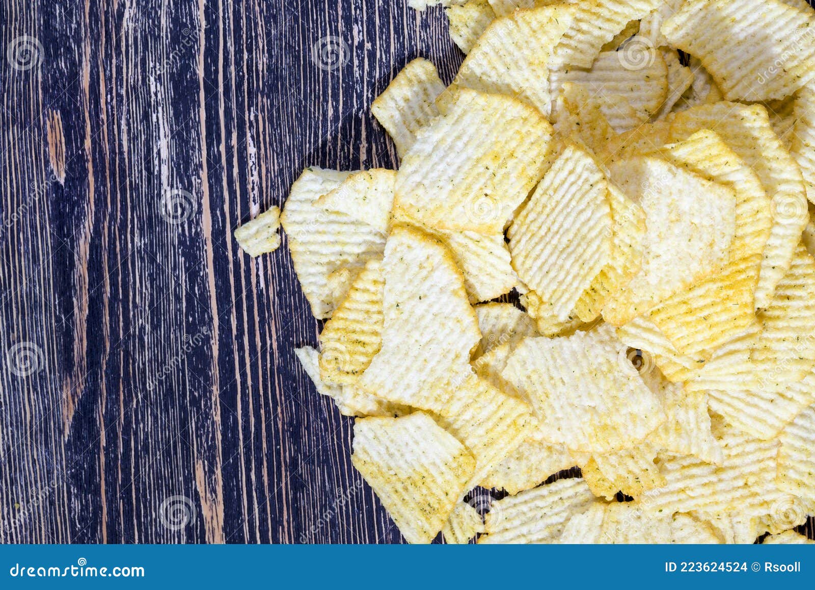 Natural chips stock photo. Image of diet, potato, potatoes - 223624524