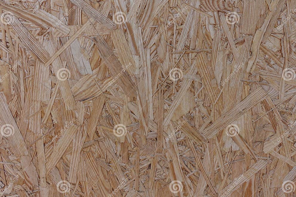 Natural Color Surface of Oriented Strand Board Texture Stock Image ...
