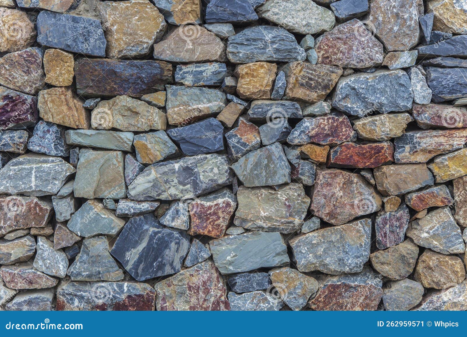 Natural Colorful Rust Quarzite Wall Stock Image - Image of countryside ...