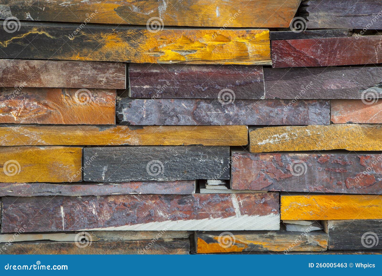 Colorful rust slate wall stock image. Image of pieces - 260005463