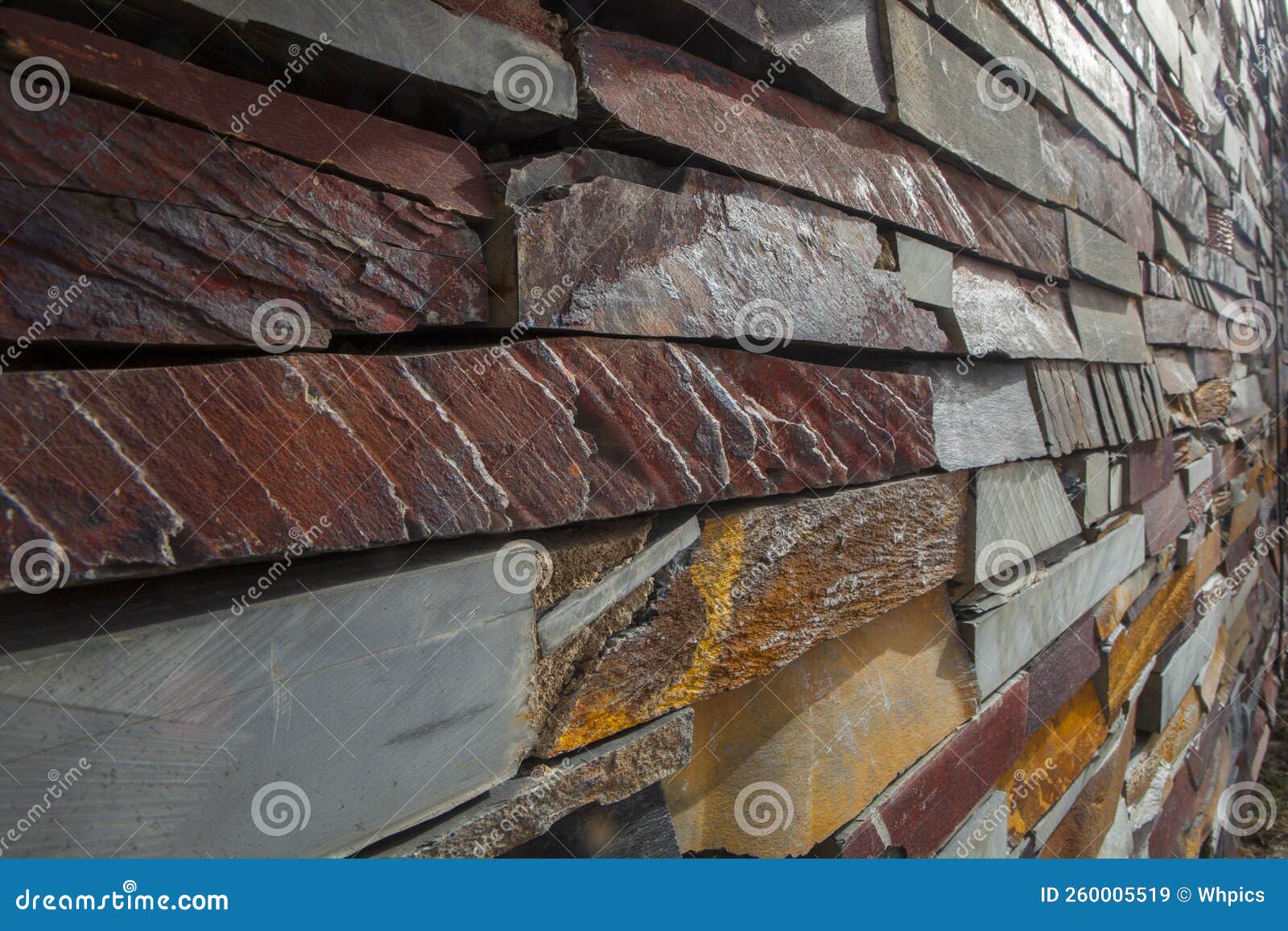 Colorful rust slate wall stock image. Image of artistic - 260005519