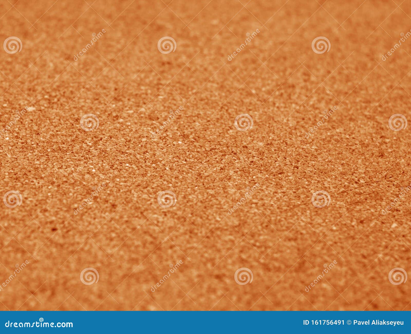 Natural Cork Texture with Blur Effect in Orange Color Stock Image ...