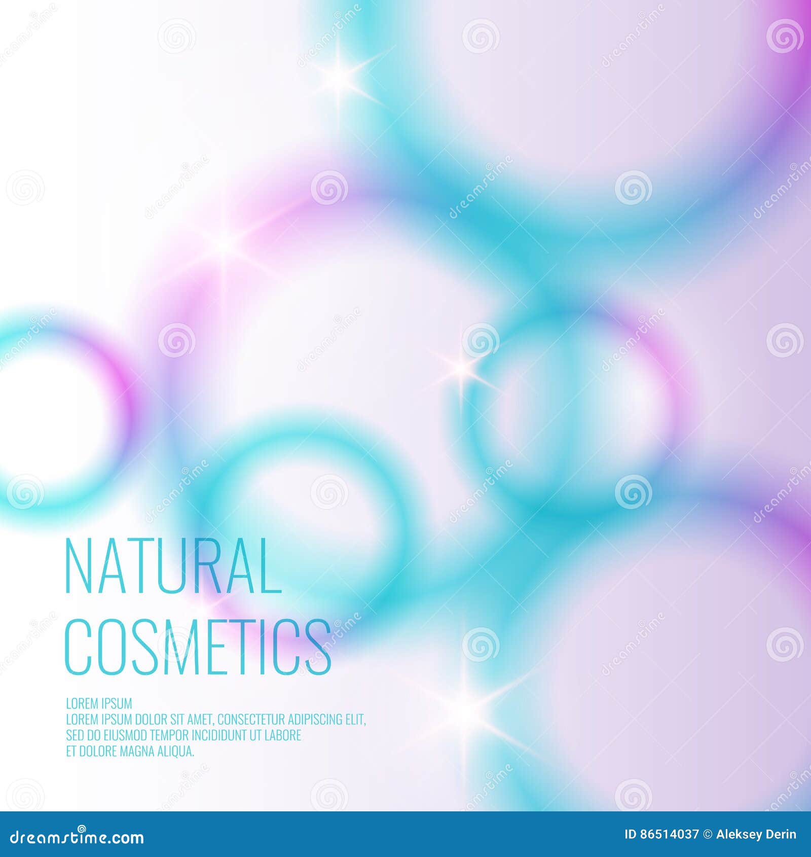 Natural Cosmetics Background. Stock Vector - Illustration of apply ...
