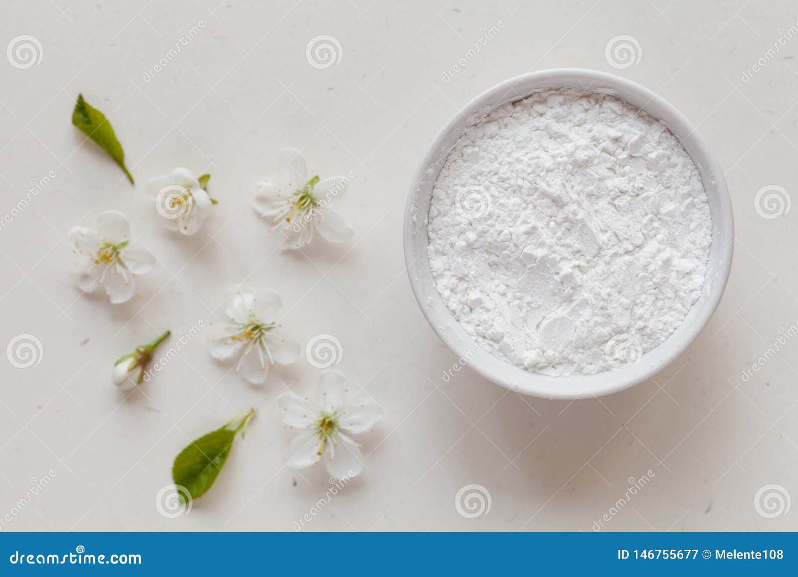 Alginate Mask on White Background. Natural Cosmetics Concept. Stock ...