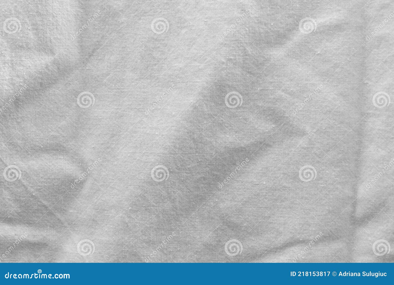 Natural Cotton Texture As Background. White Color. Stock Image - Image ...