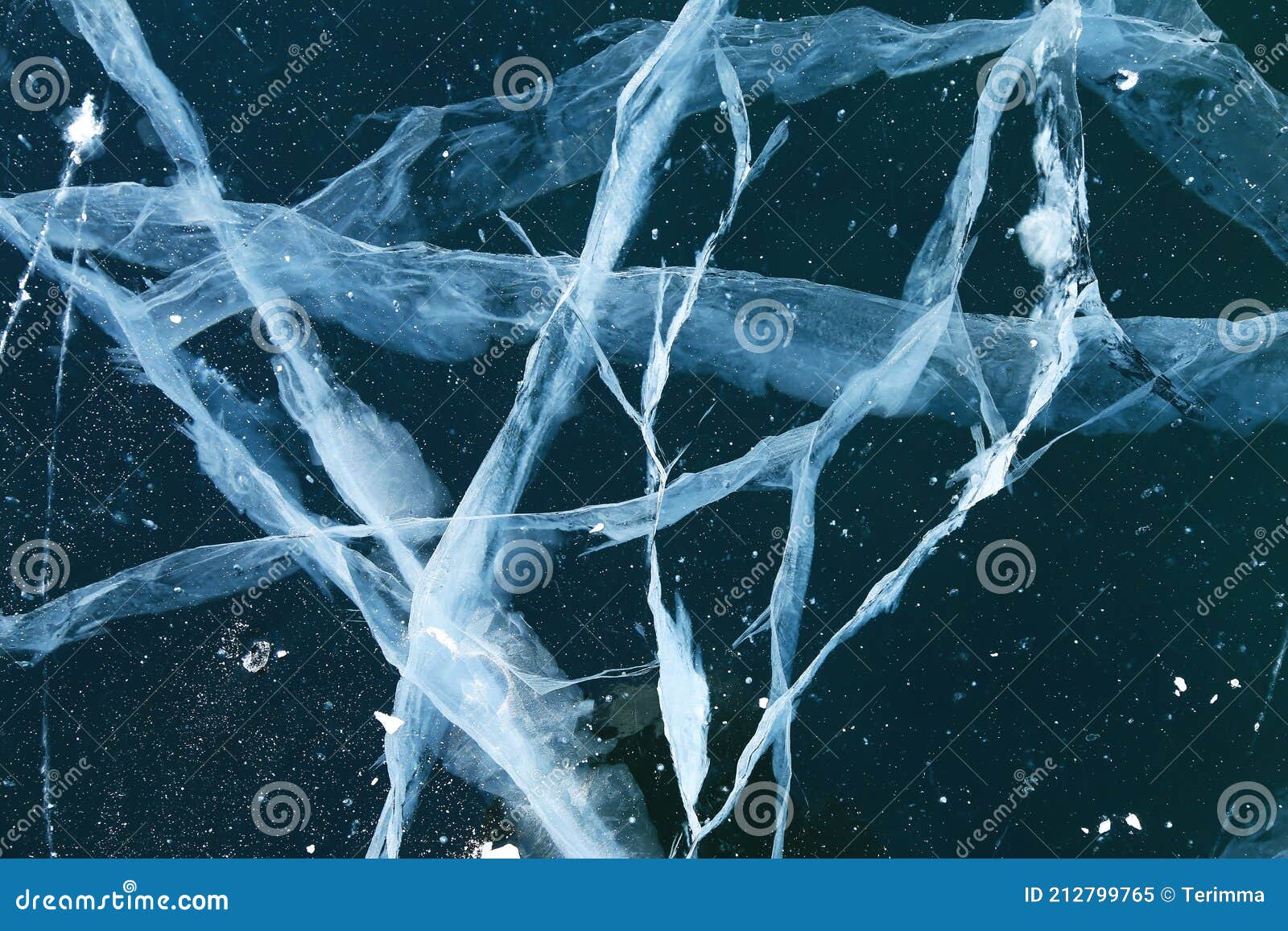 Natural Cracked Ice Texture Stock Image - Image of cold, blue: 212799765