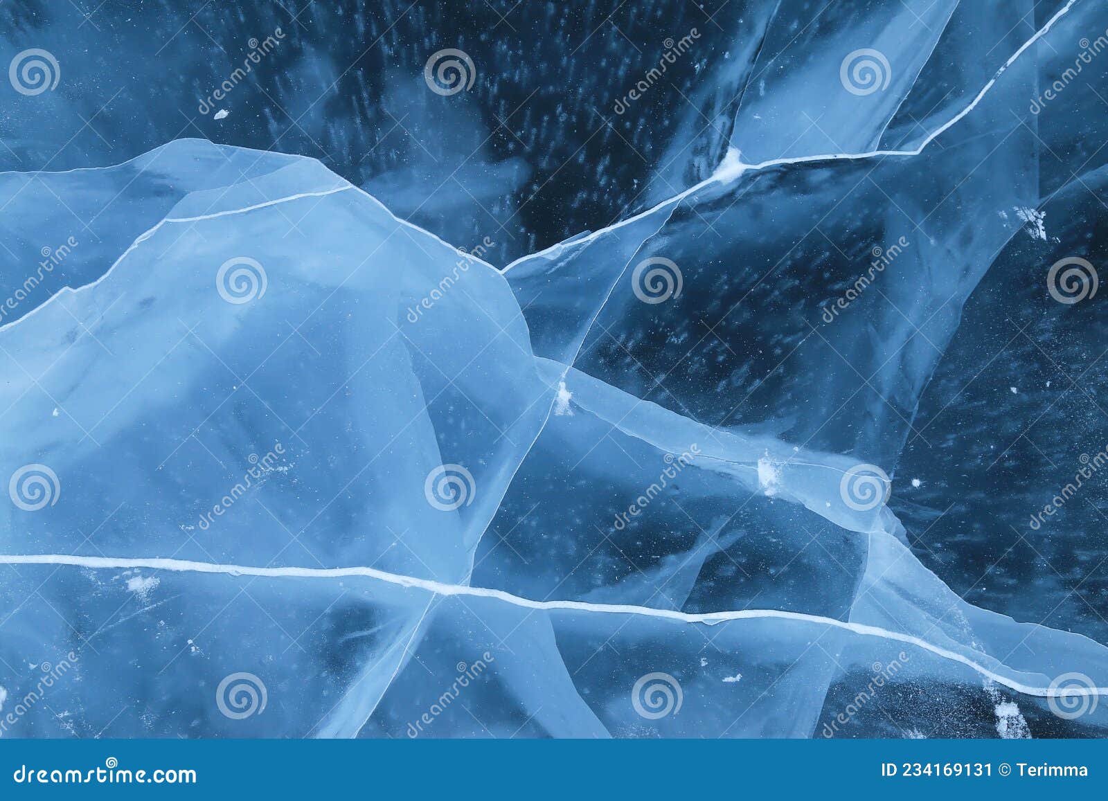 Natural Cracked Ice Texture Stock Image - Image of outdoor, pattern ...