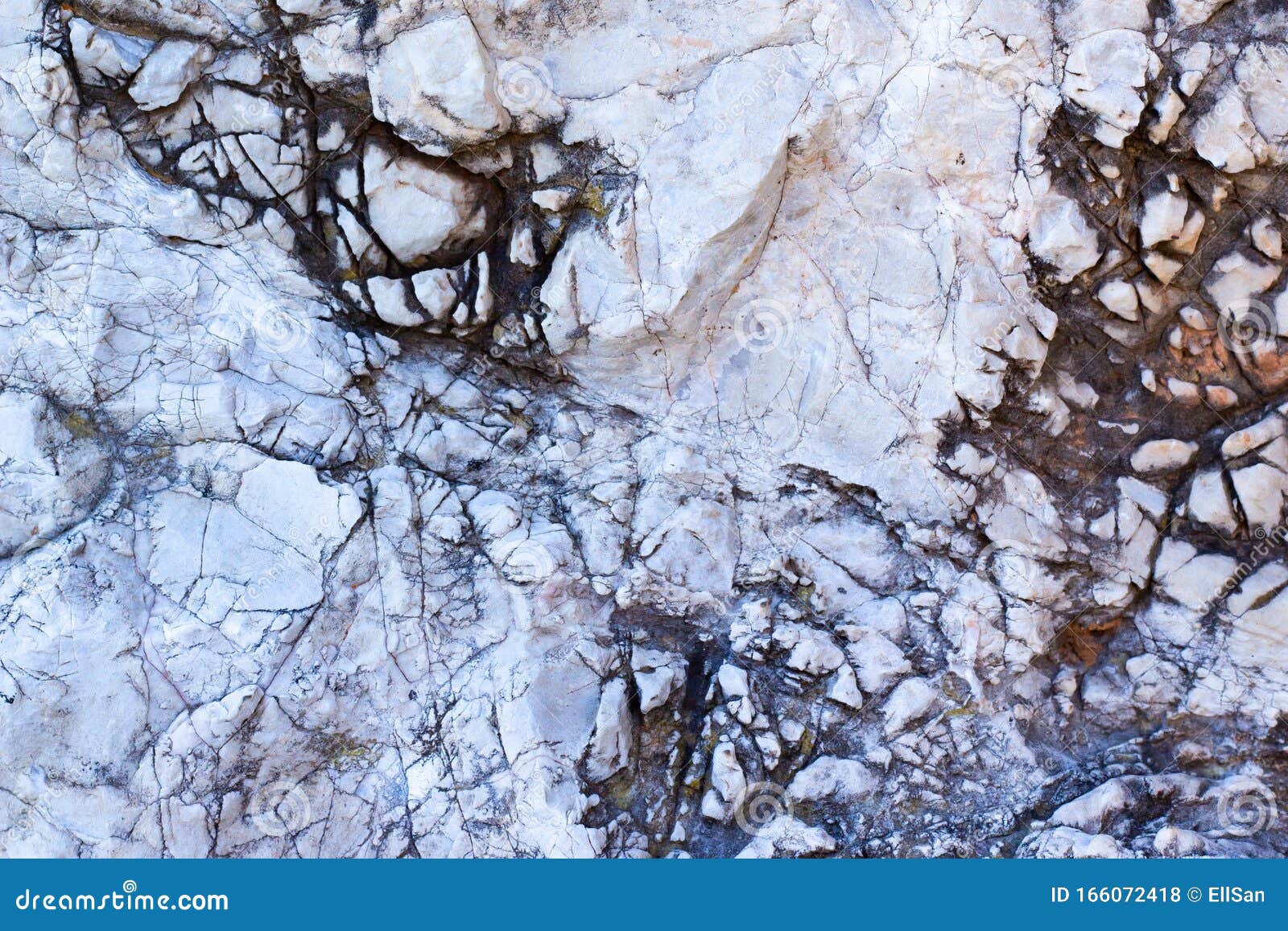 Natural Cracked White Stone, Texture, Background Stock Photo - Image of ...