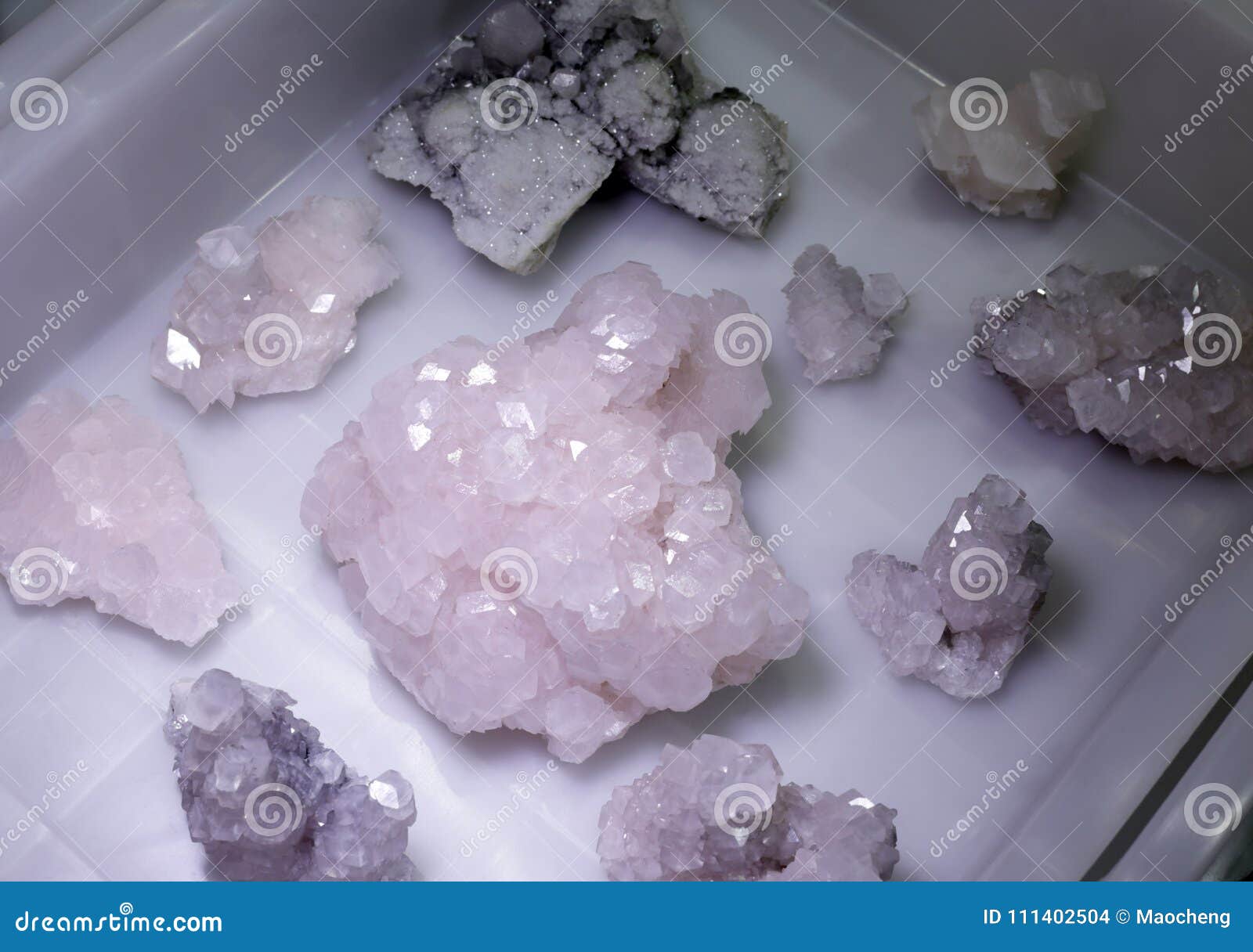 Natural Crystal Ore, Adobe Rgb Stock Photo - Image of glossy ...