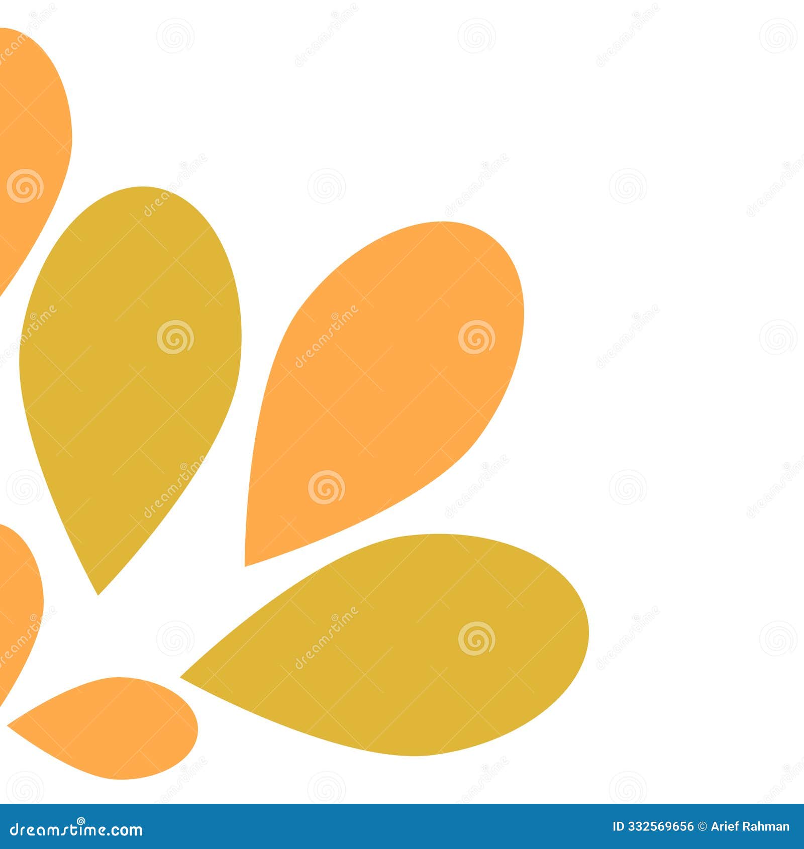 Natural Decorative Frame Corner Isolated on White Background Stock ...