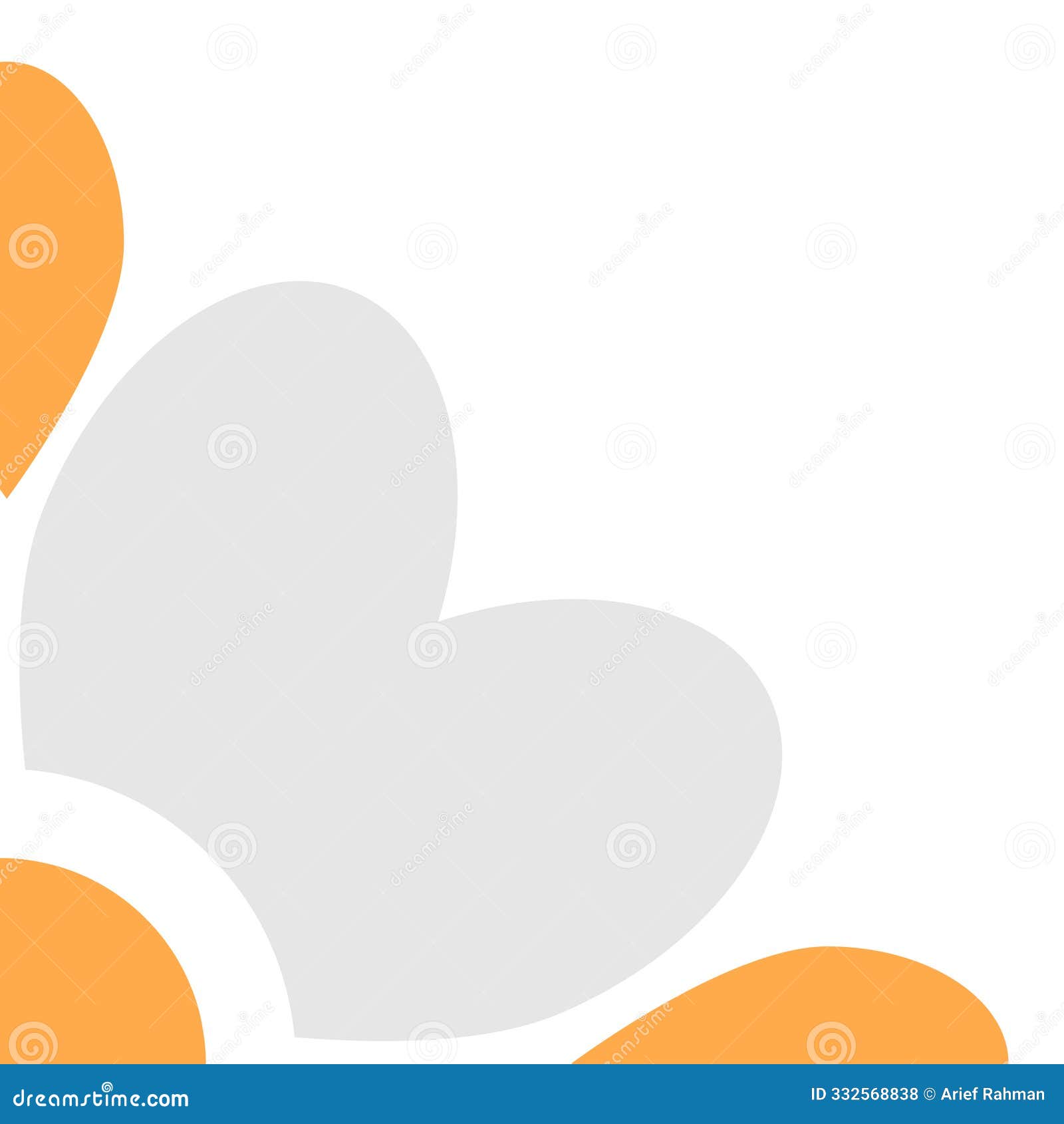 Natural Decorative Frame Corner Isolated on White Background Stock ...