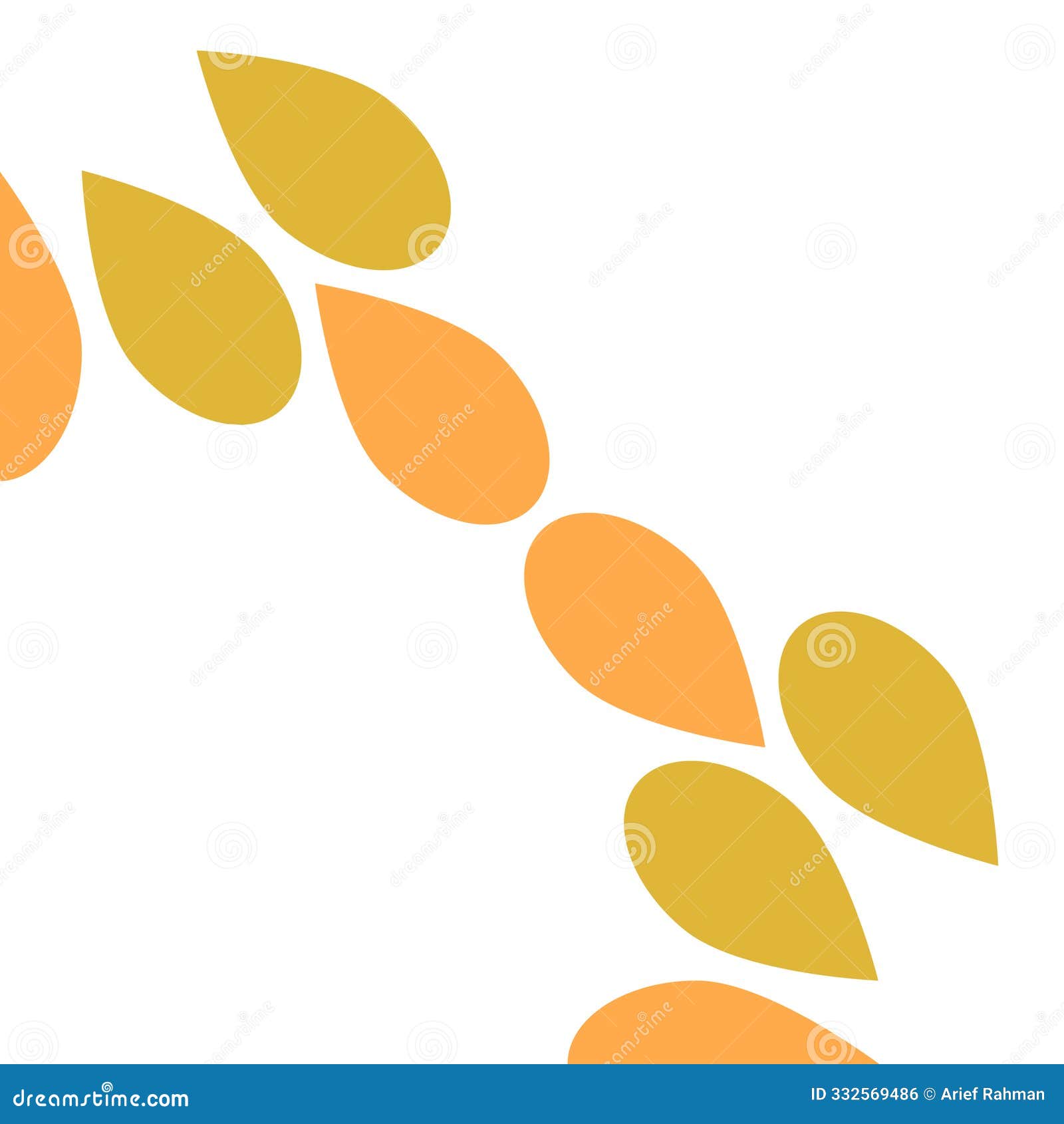 Natural Decorative Frame Corner Isolated on White Background Stock ...