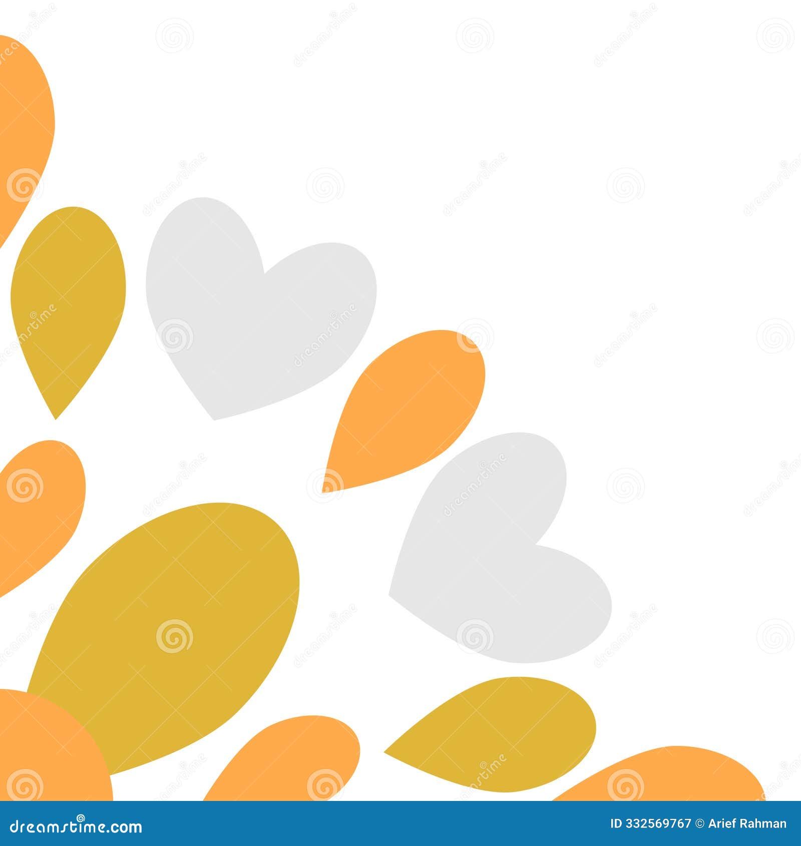 Natural Decorative Frame Corner Isolated on White Background Stock ...