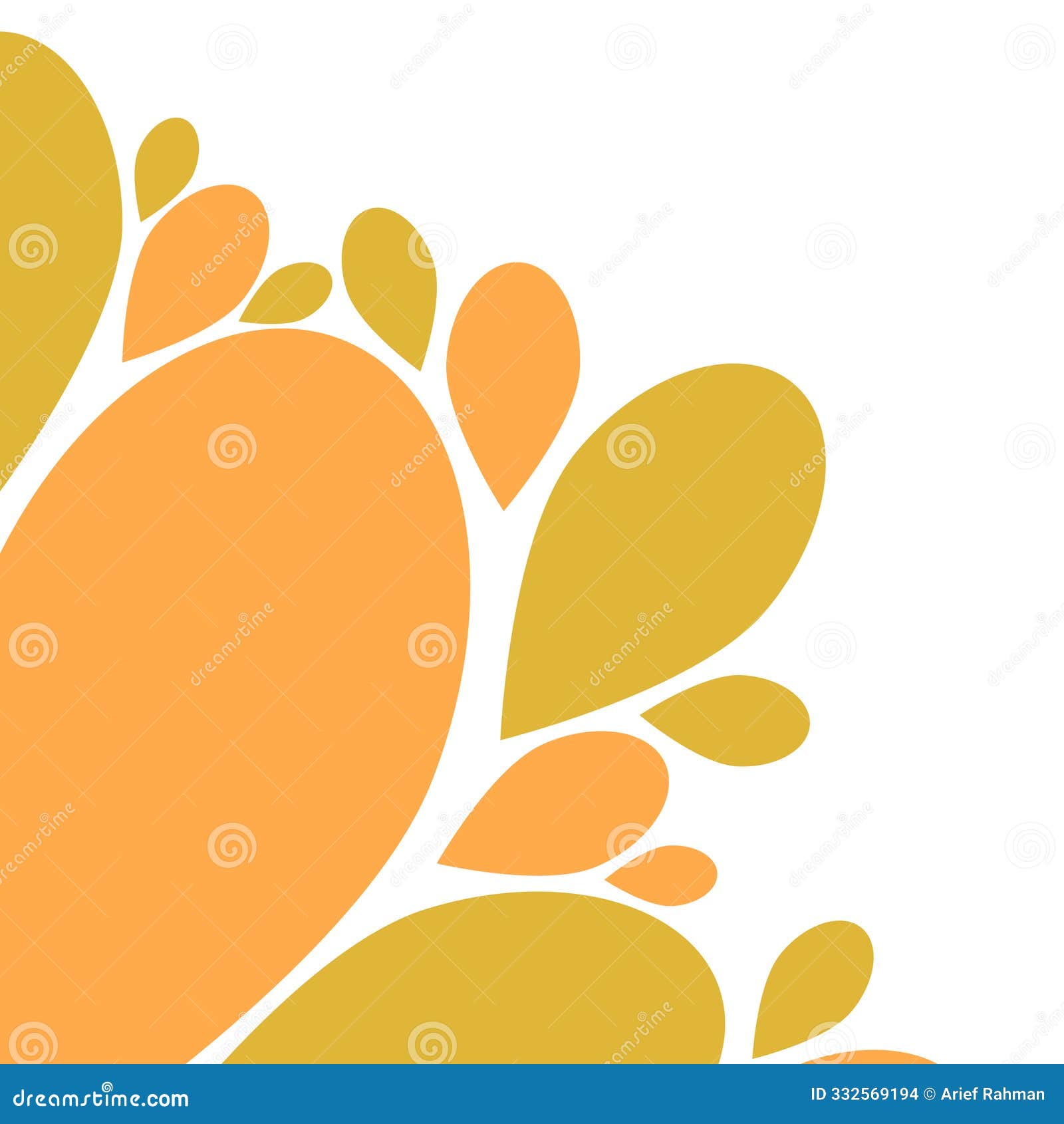 Natural Decorative Frame Corner Isolated on White Background Stock ...