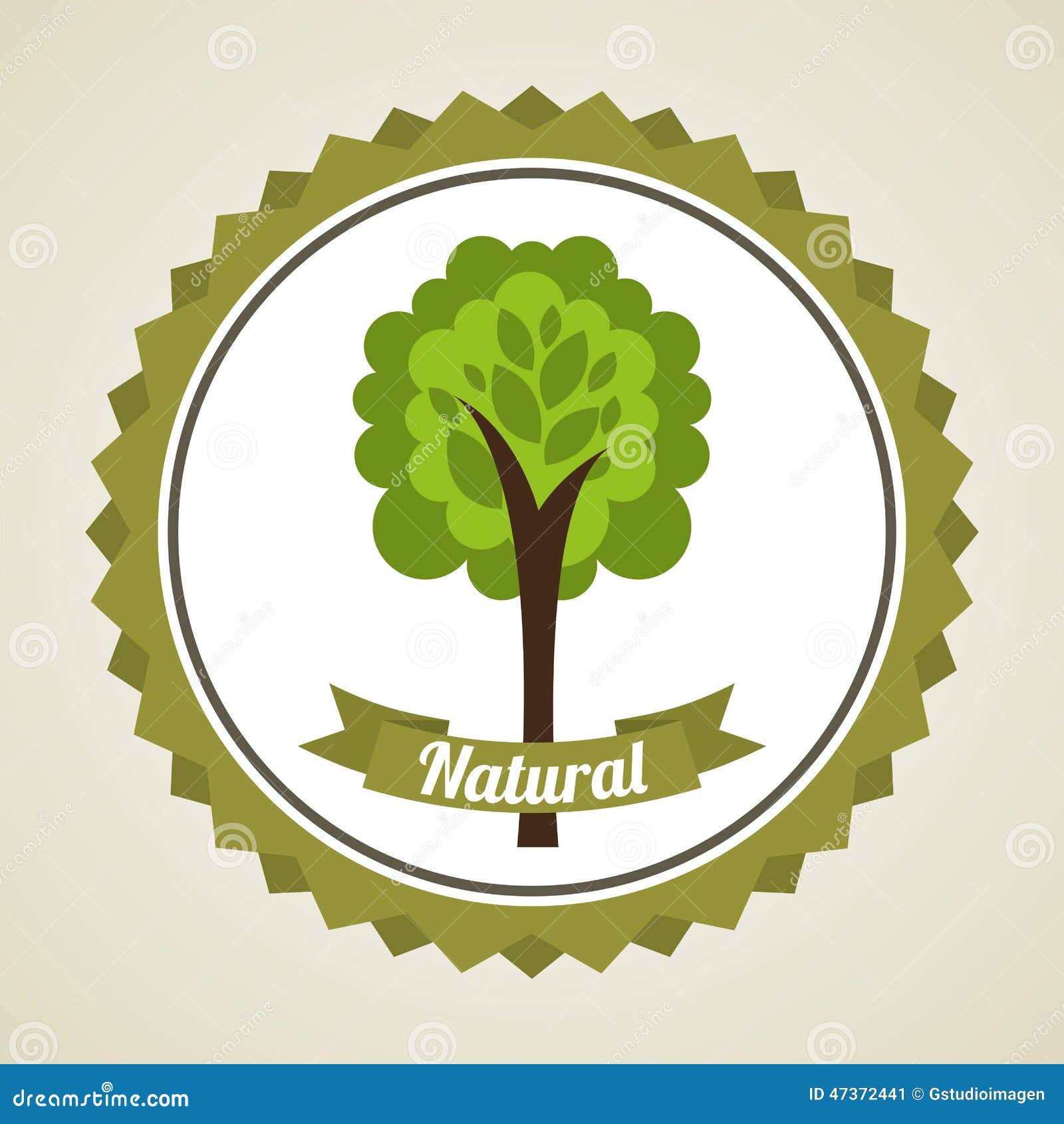 Natural design stock vector. Illustration of design, single - 47372441