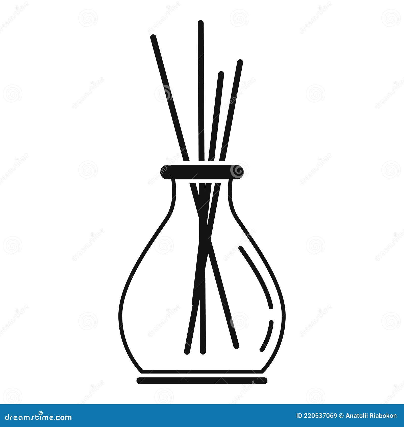 Natural Diffuser Icon, Simple Style Stock Vector - Illustration of ...