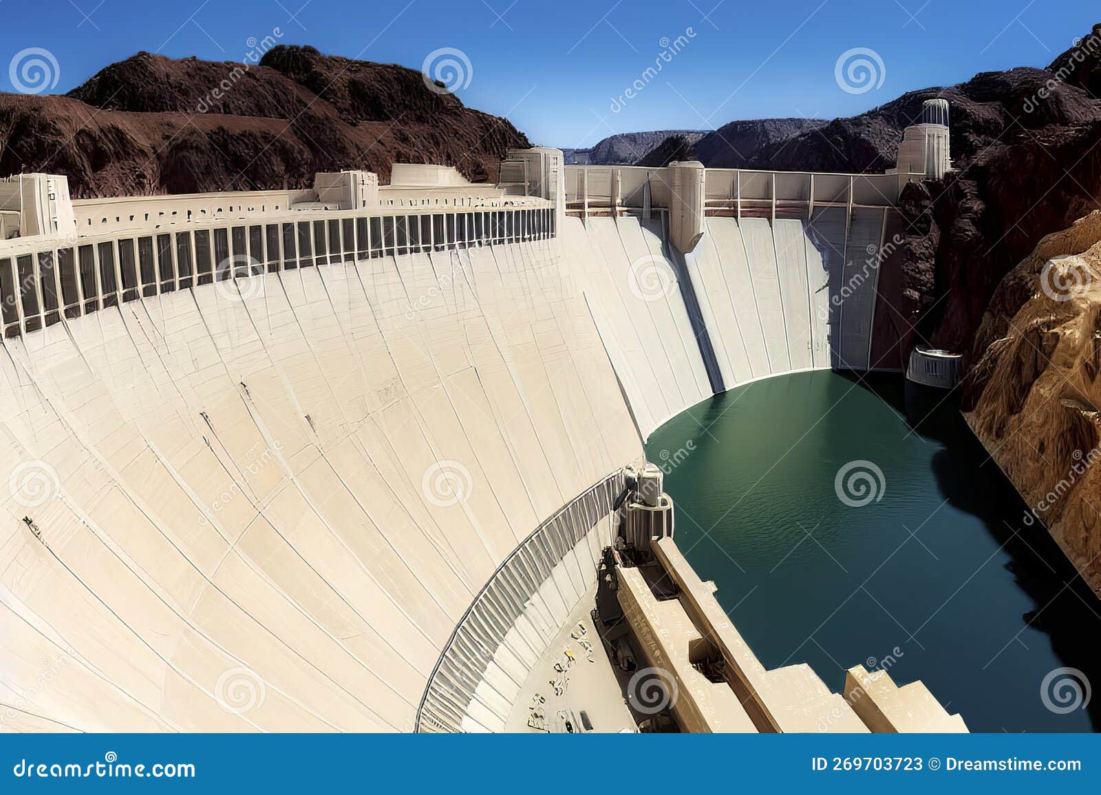 Natural Disasters, Drought, Empty Level of Major Dam, Created with ...