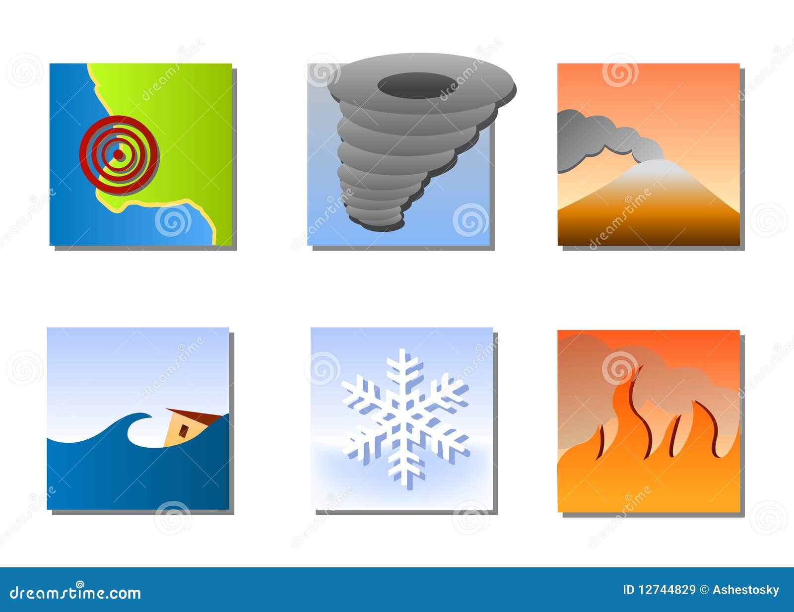 Natural Disasters Icons Vector Stock Vector - Illustration of alert ... Natural Disasters Icons Vector Stock Vector - Illustration of alert ...