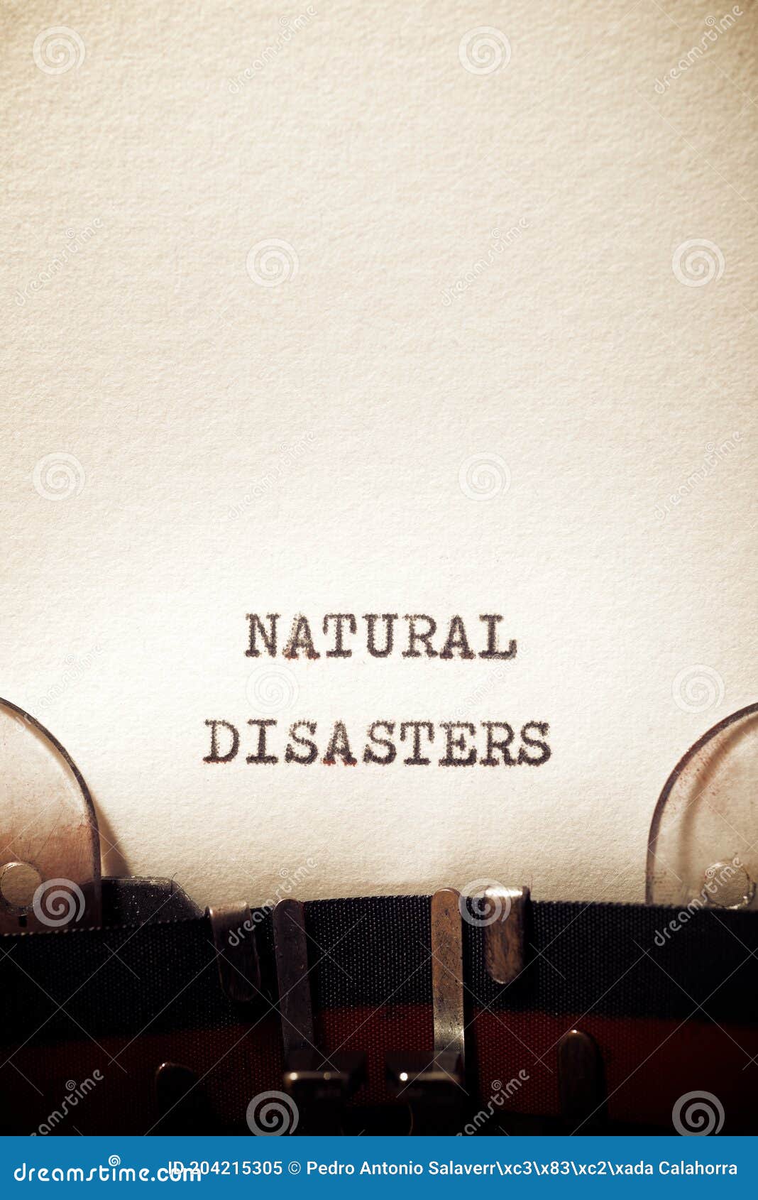 Natural disasters phrase stock image. Image of concept - 204215305