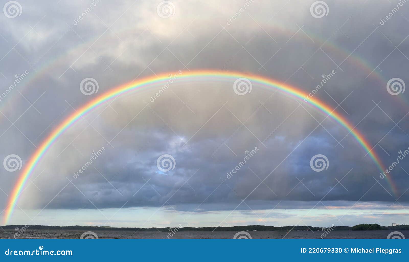 Two Rainbows Royalty-Free Stock Photography | CartoonDealer.com #3287807