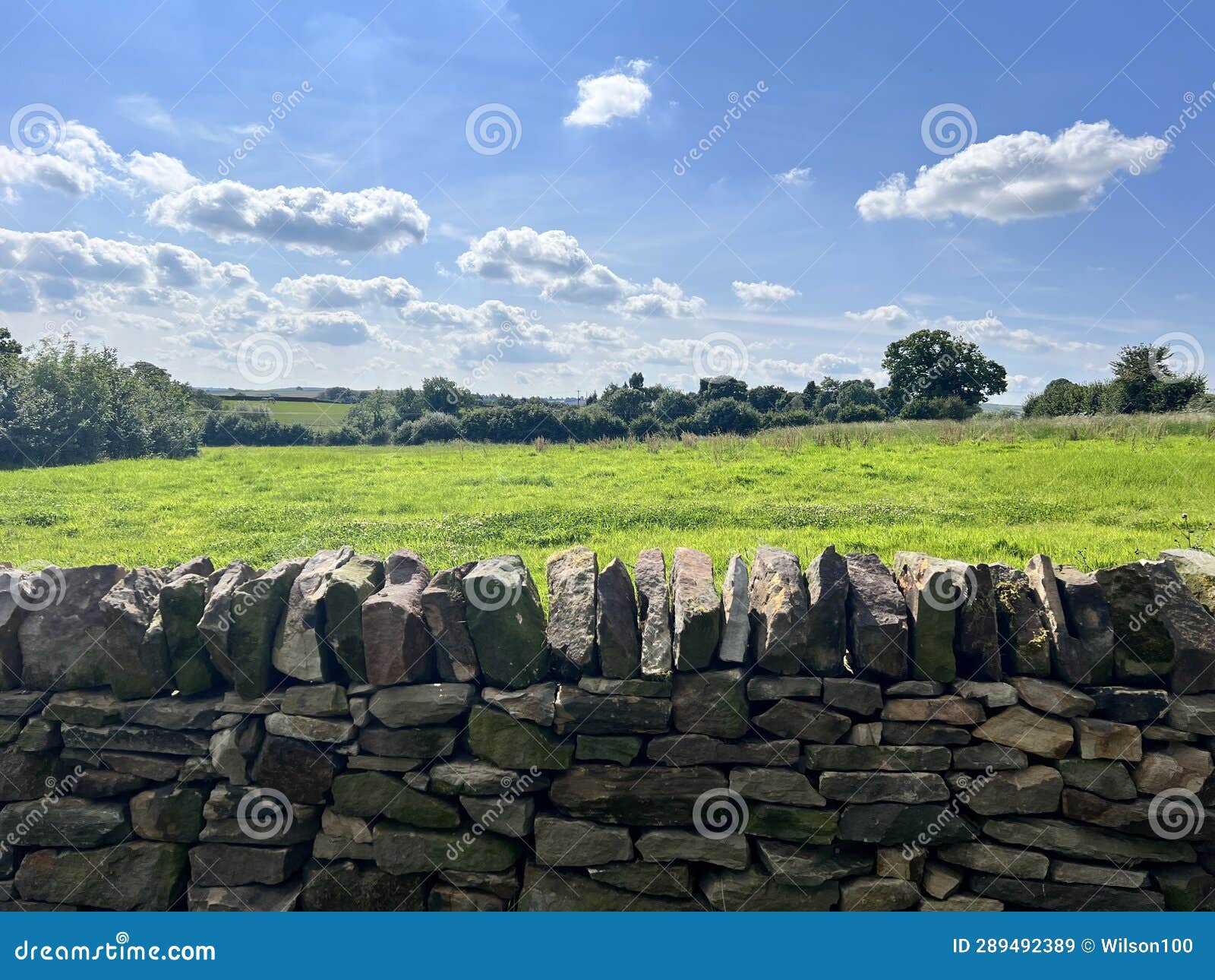 Dry Stone Wall stock image. Image of stone, pattern - 289492389