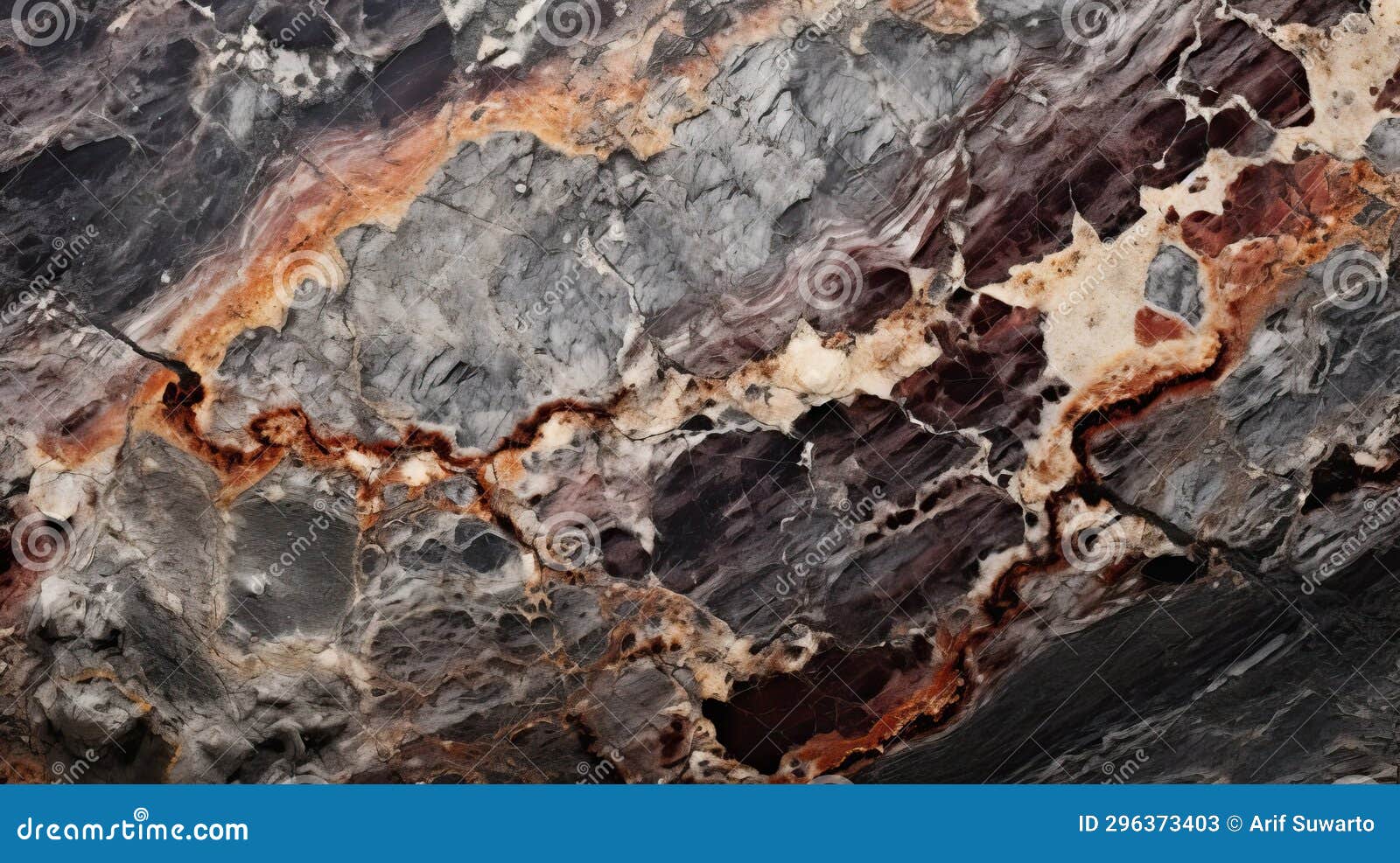 Natural Earth Textures: Macro Close-up of Rock and Soil Patterns in ...