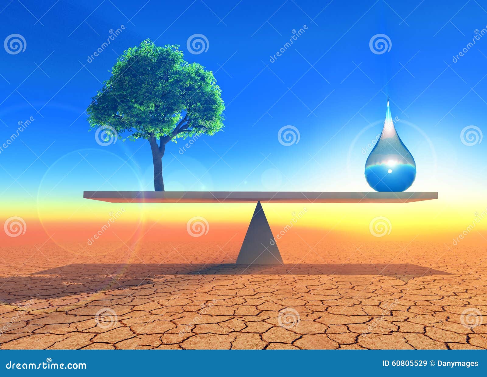 Natural equilibrium stock illustration. Illustration of warming - 60805529