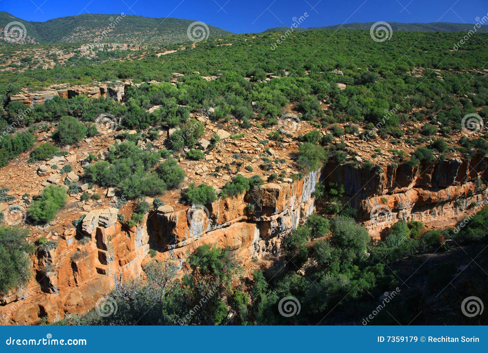 Natural erosion stock image. Image of erosion, hill, touristic - 7359179