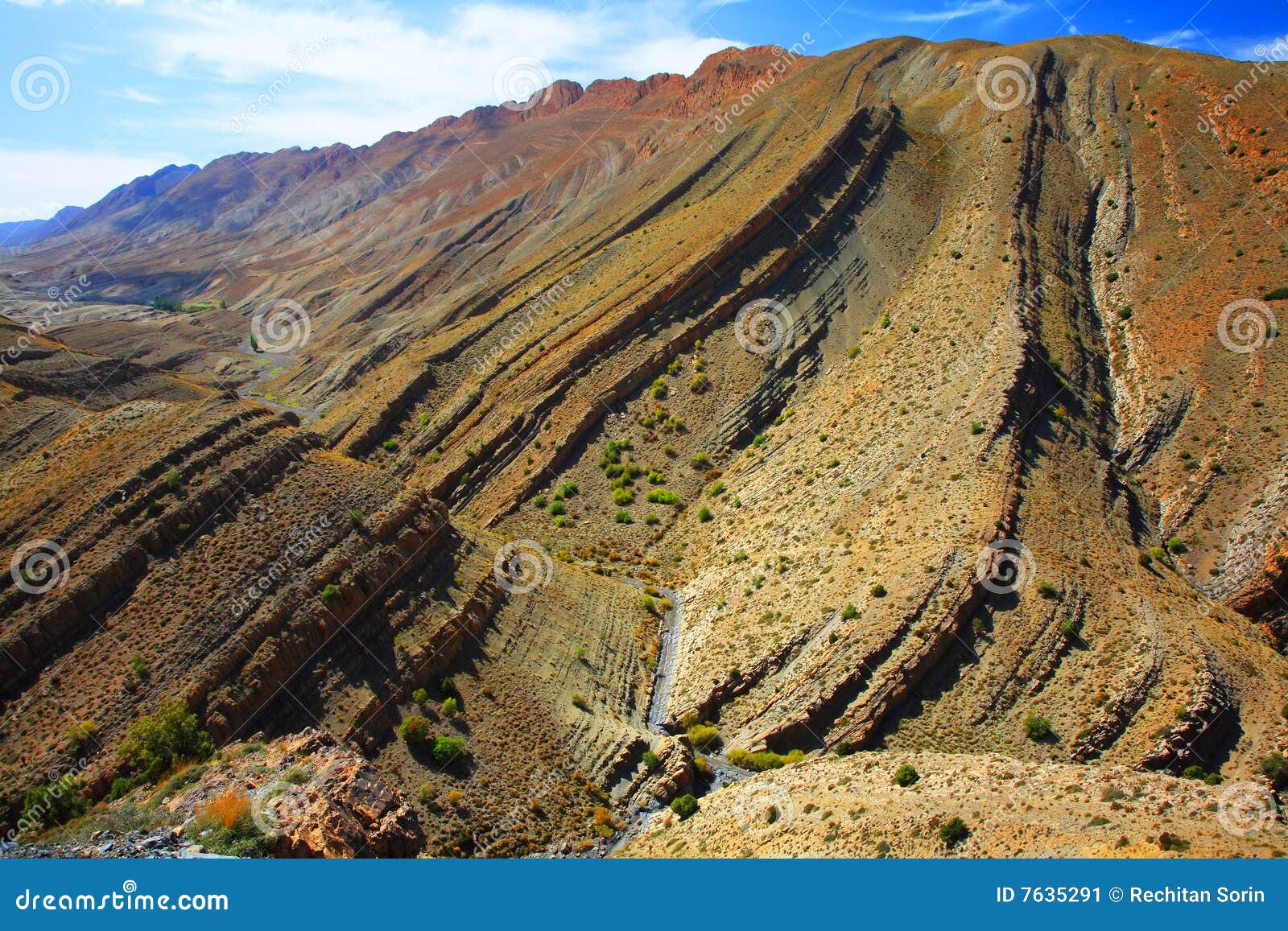 Natural erosion stock image. Image of tourism, morocco - 7635291