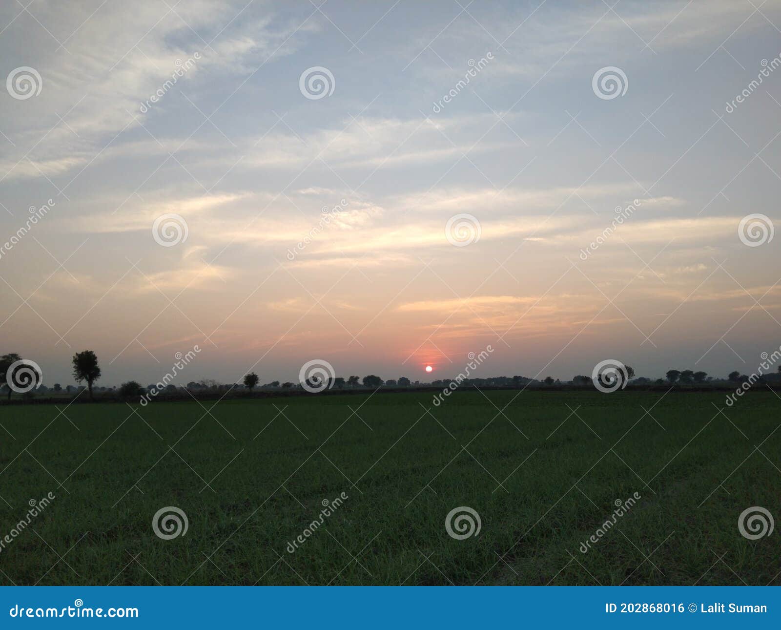 Natural Evening Sky Background Image, Sunset Image Stock Photo - Image ...